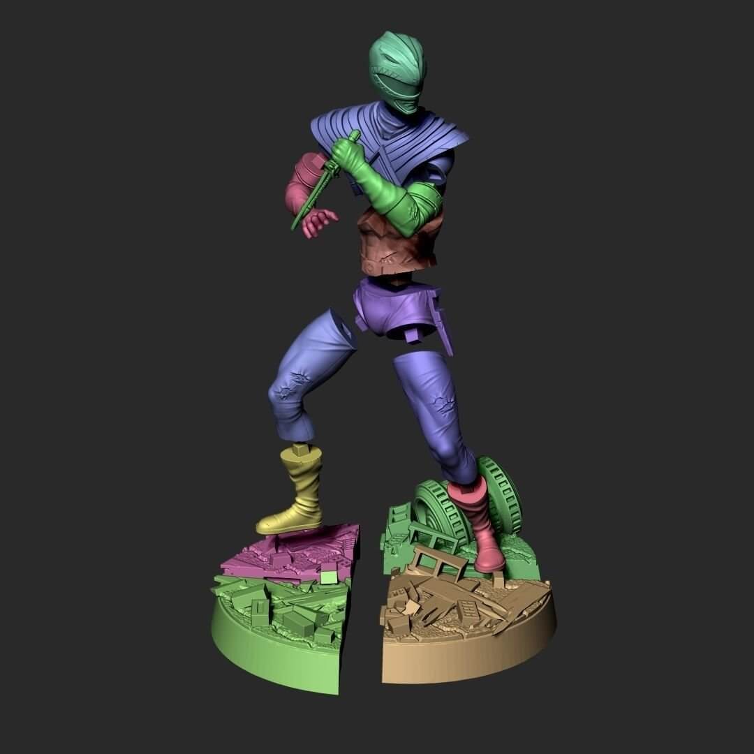 Green Power Ranger - 3D Print Model by M2SO