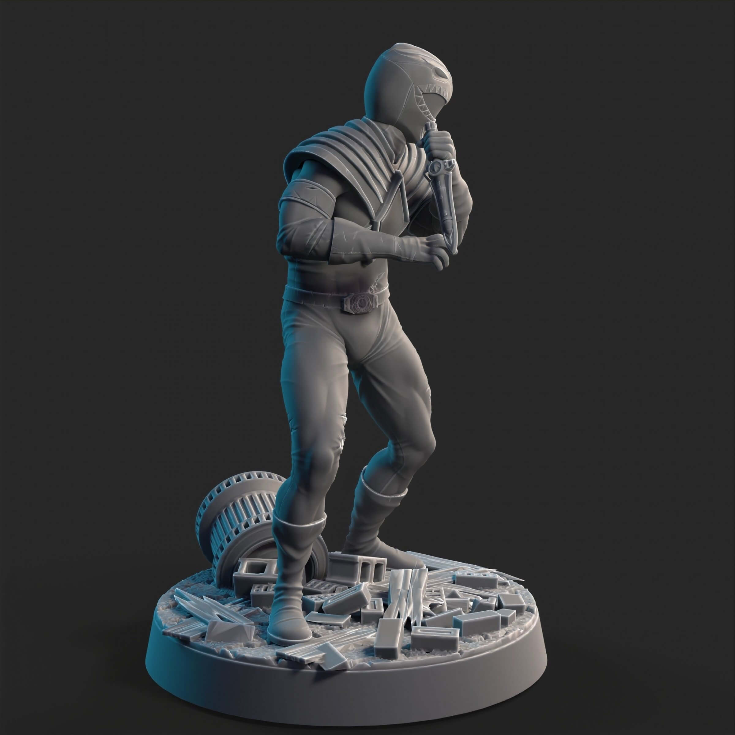 Green Power Ranger - 3D Print Model by M2SO