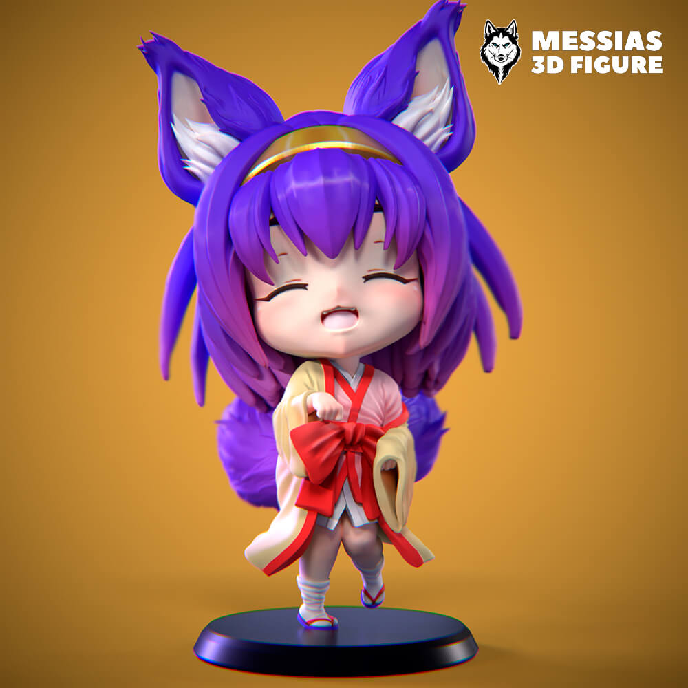 Izuna Chibi 3D Print Model by M2SO