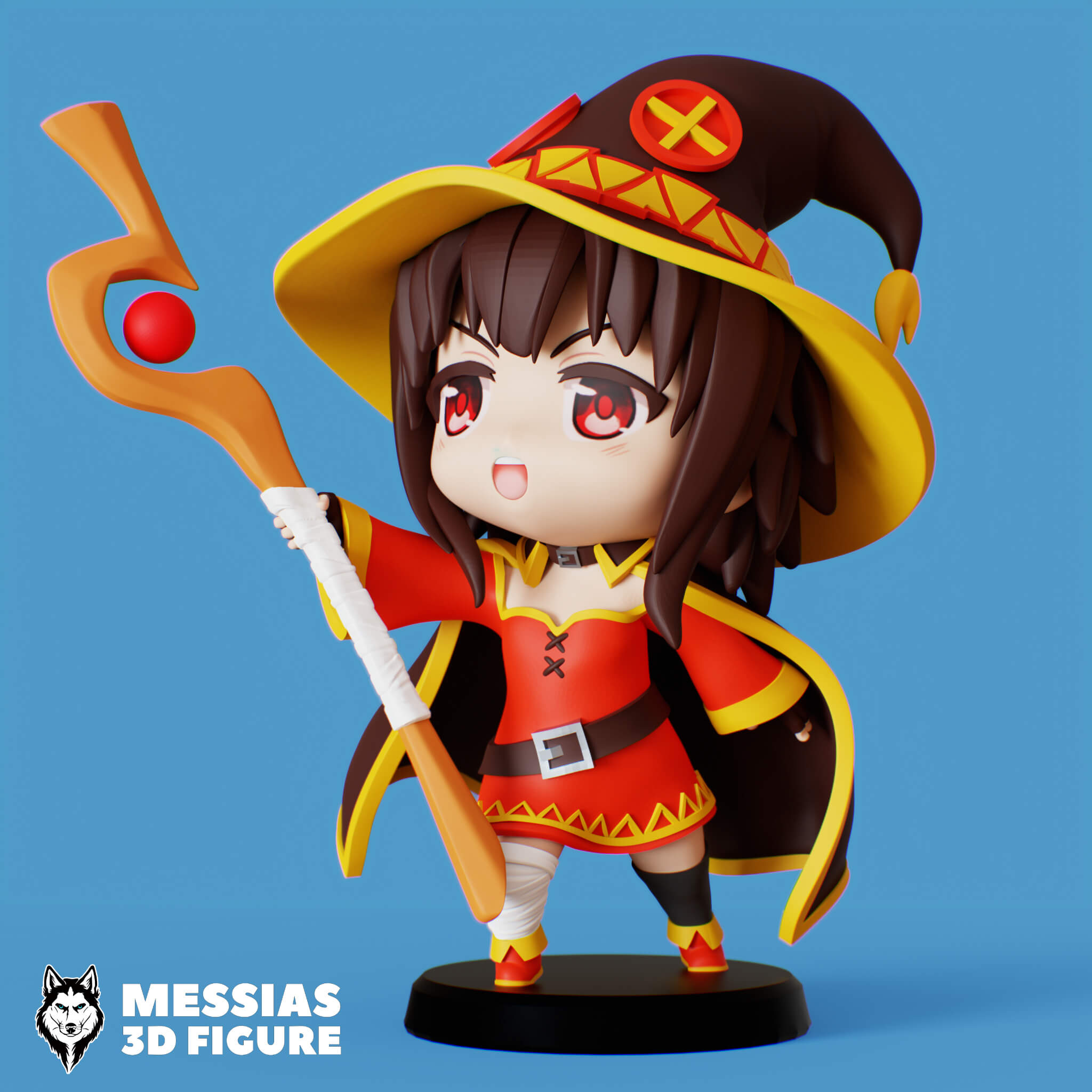 Megumin (June) Chibi - 3D Model by M2SO