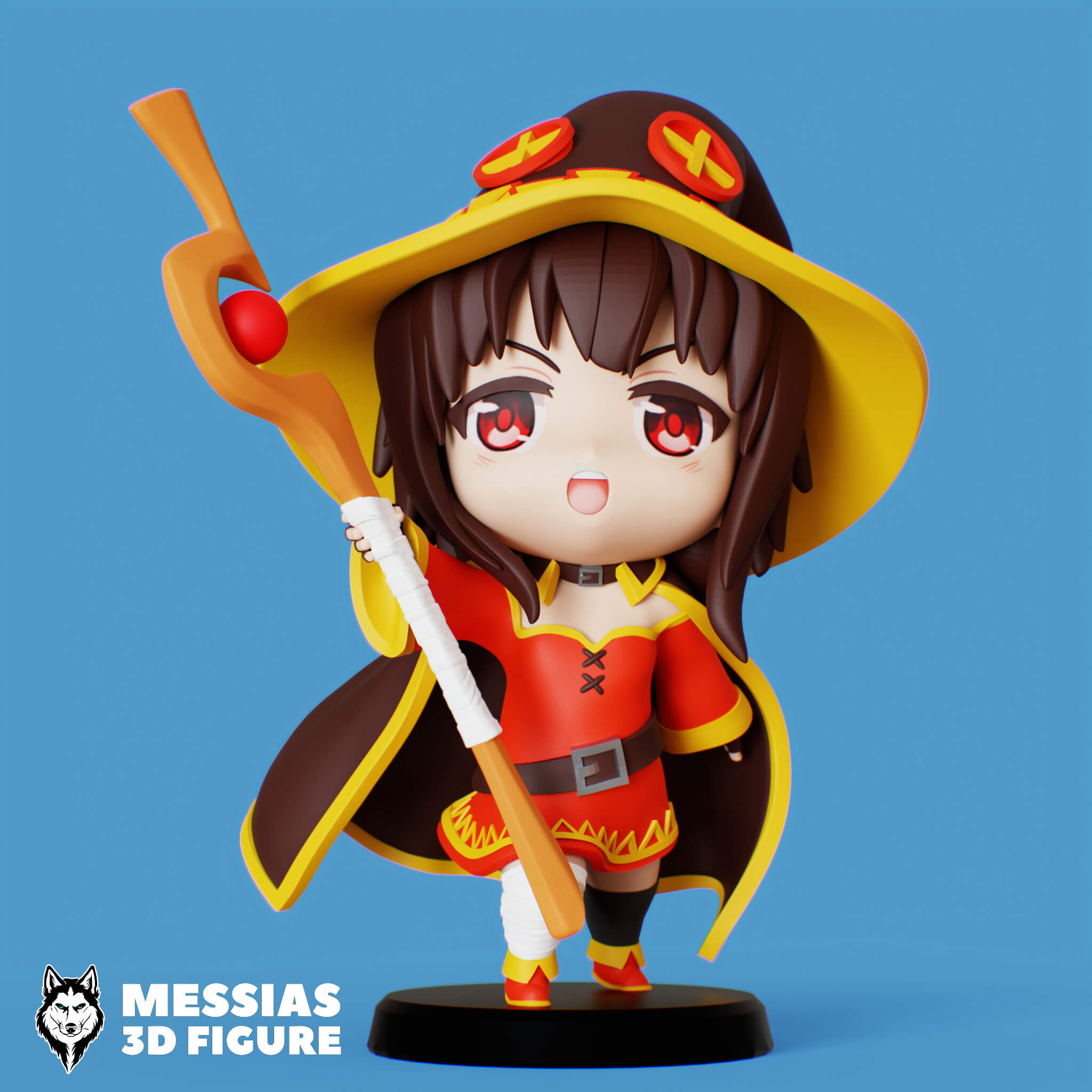 Megumin (June) Chibi - 3D Model by M2SO