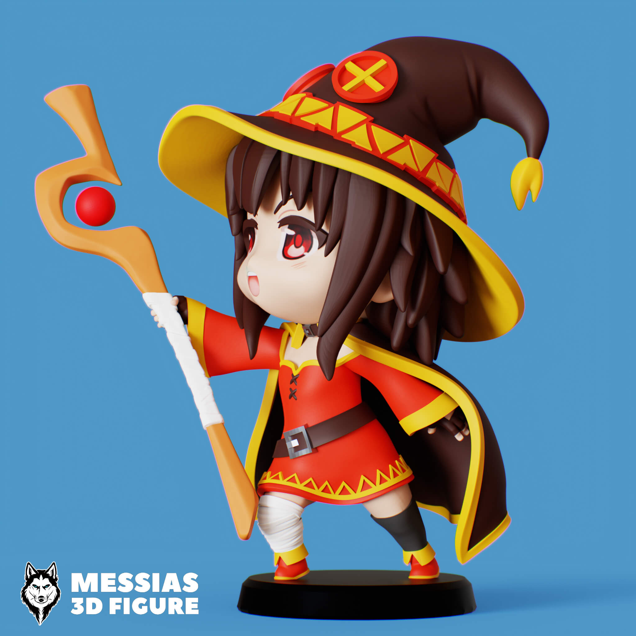 Megumin (June) Chibi - 3D Model by M2SO
