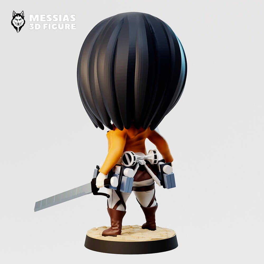 Mikasa Chibi - 3D Model by M2SO