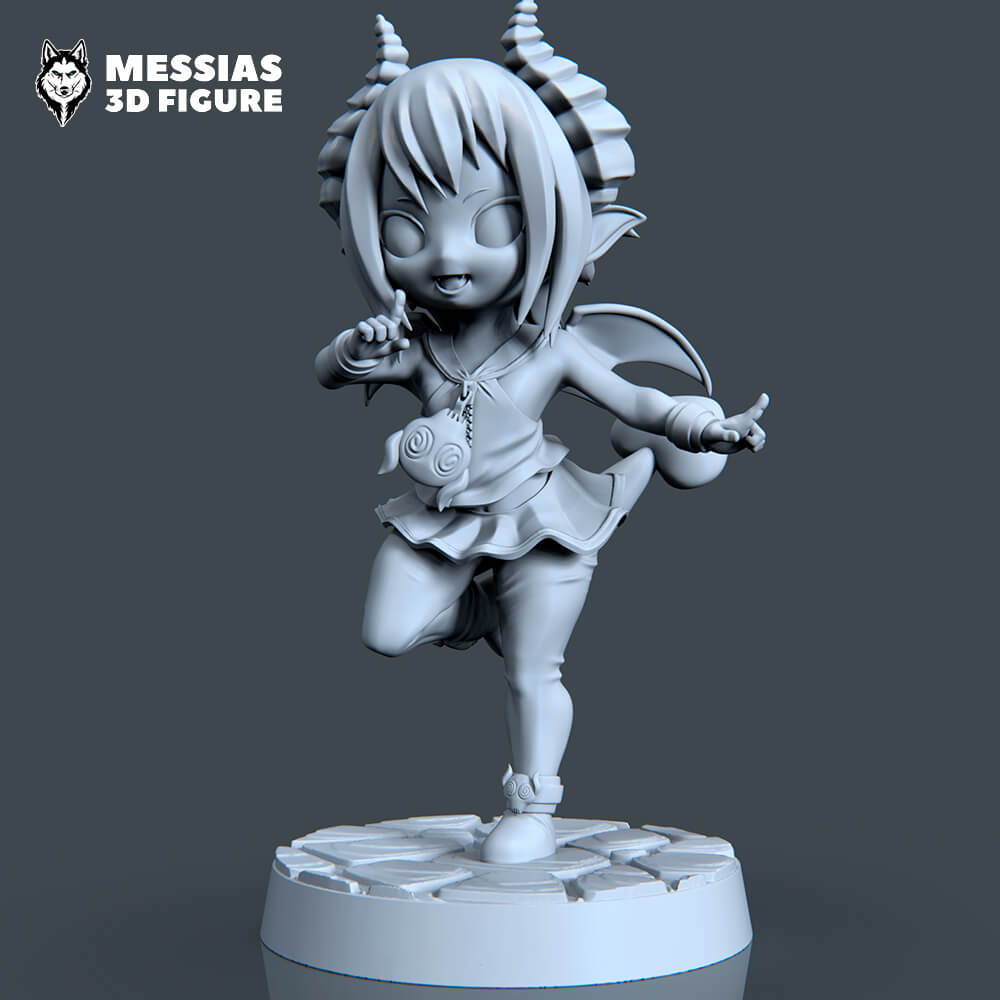 Raspberyl Disgaea Chibi - Free 3D Model by M2SO