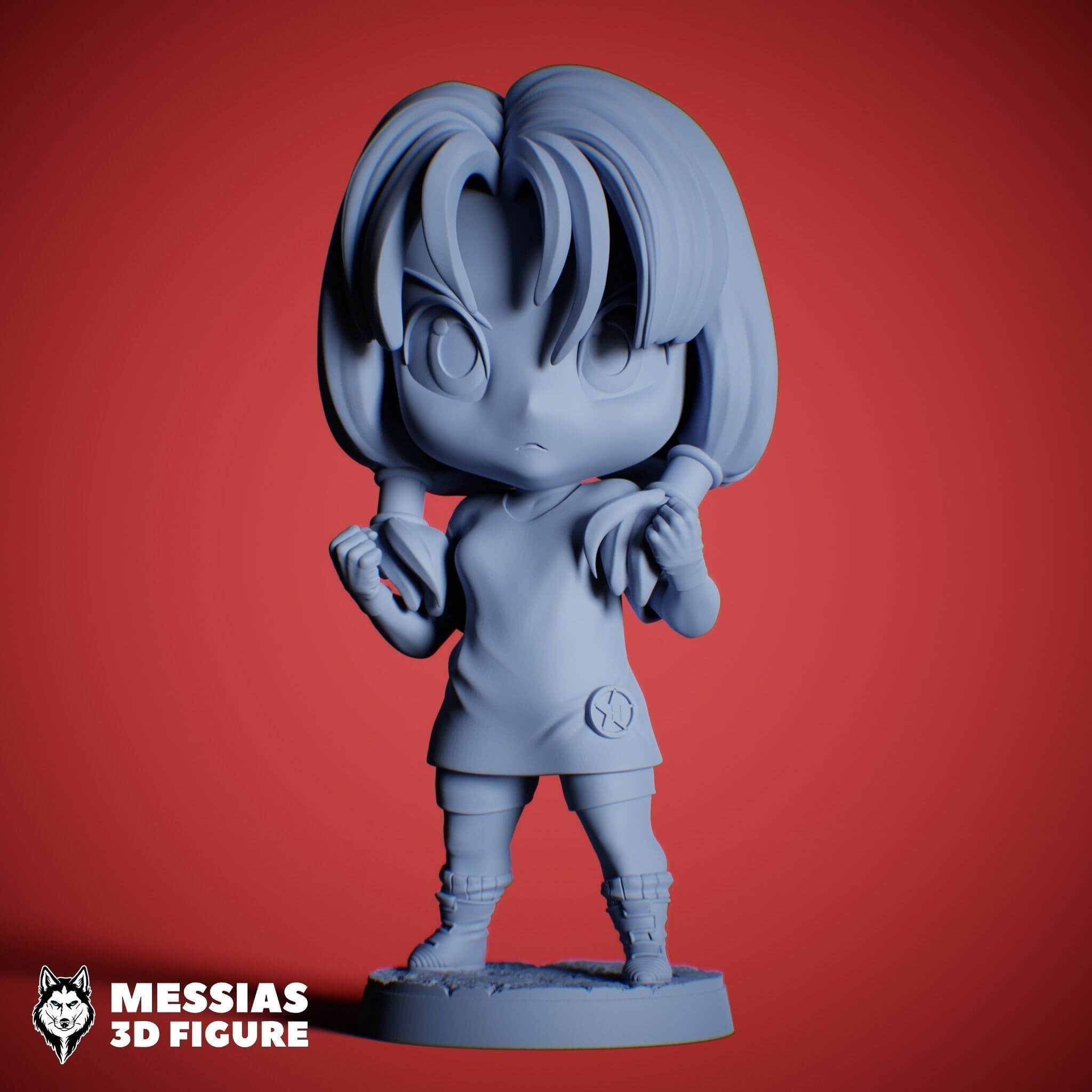 Chibi Videl Dragon Ball Z - 3D Model by M2SO