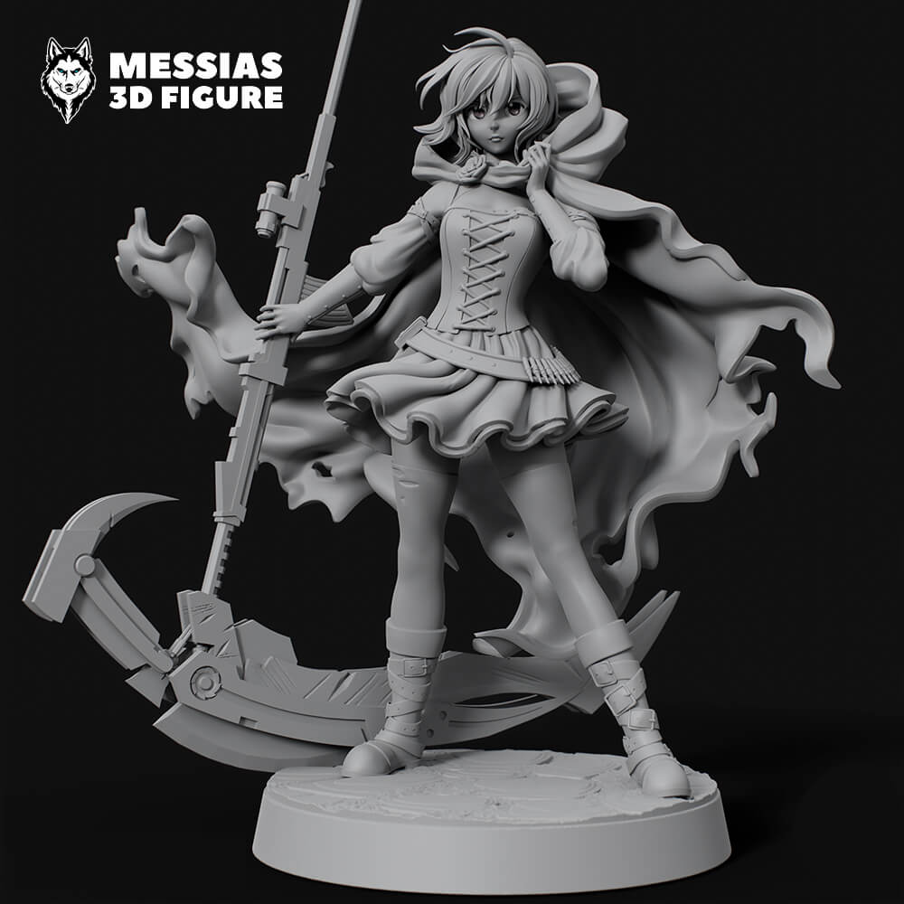 Ruby Rose From - 3D Print Model by M2SO