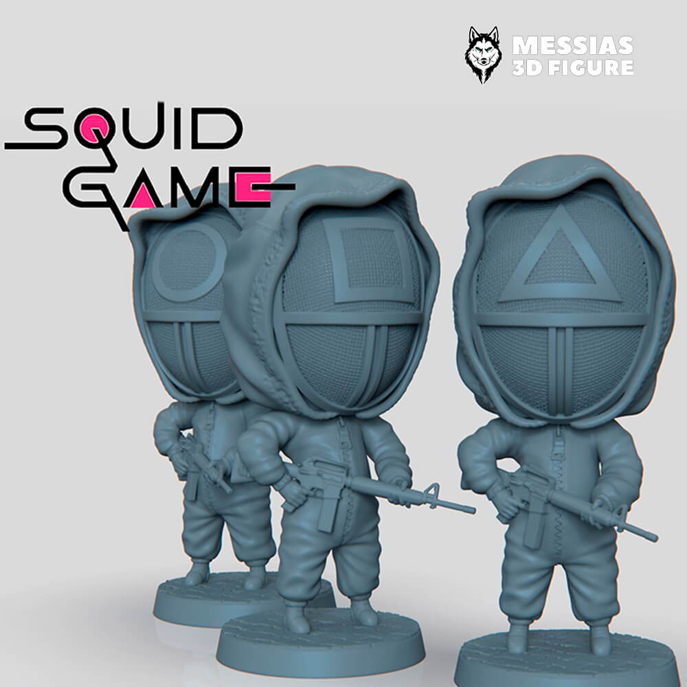 Squid Game Chibi - 3D Model by M2SO