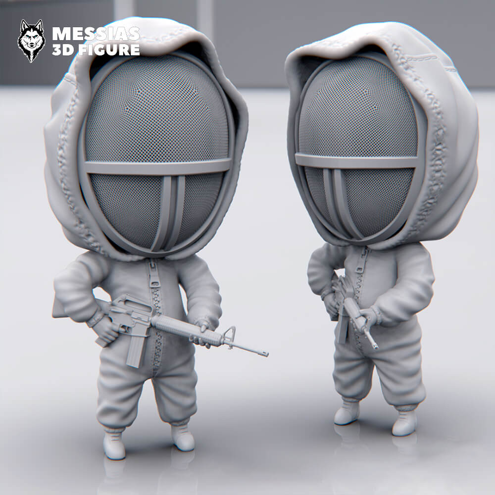 Squid Game Chibi - 3D Model by M2SO