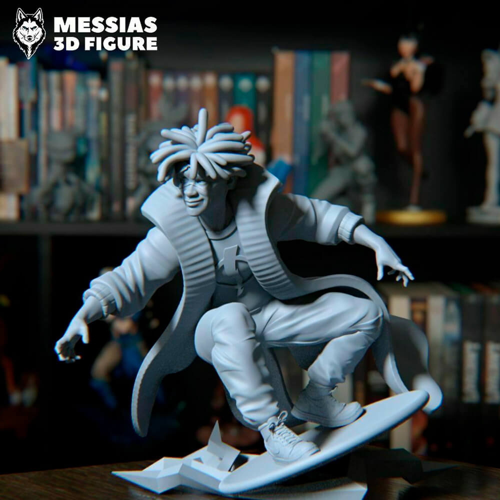 Static Shock Figure - 3D Model by M2SO