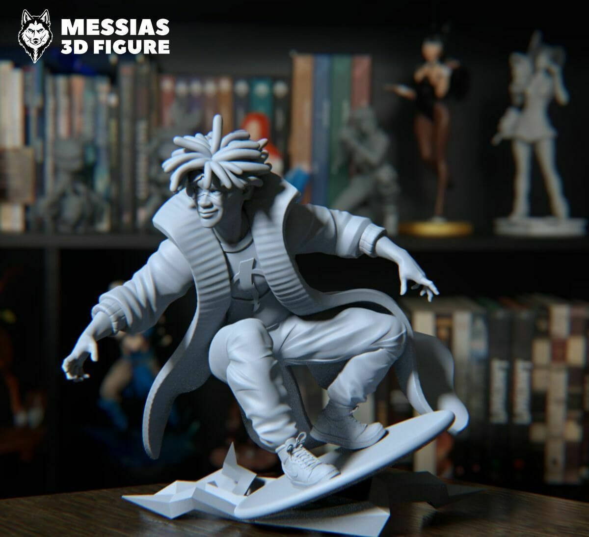 Static Shock Figure - 3D Model by M2SO