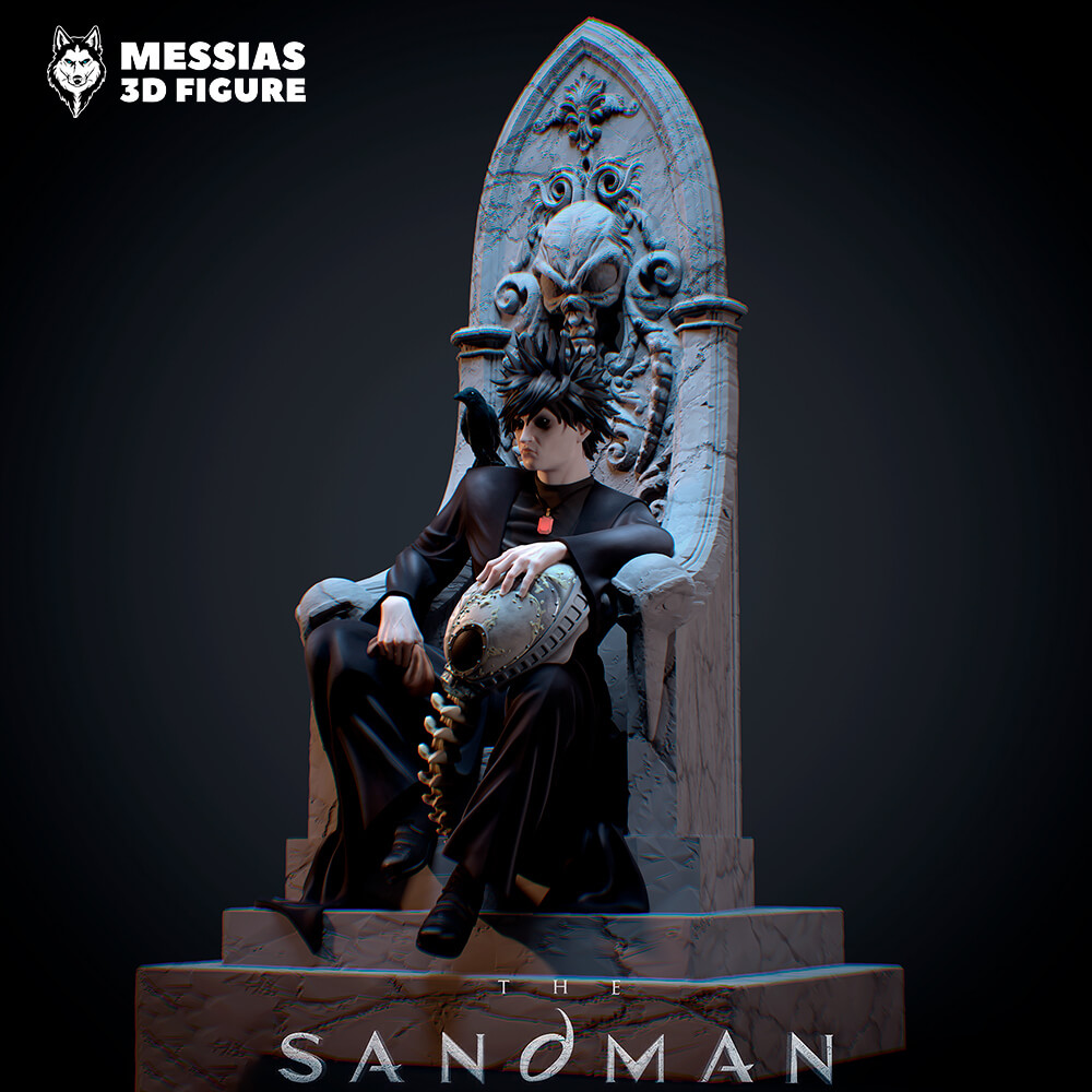 The Sandman Figure - 3D Model by M2SO