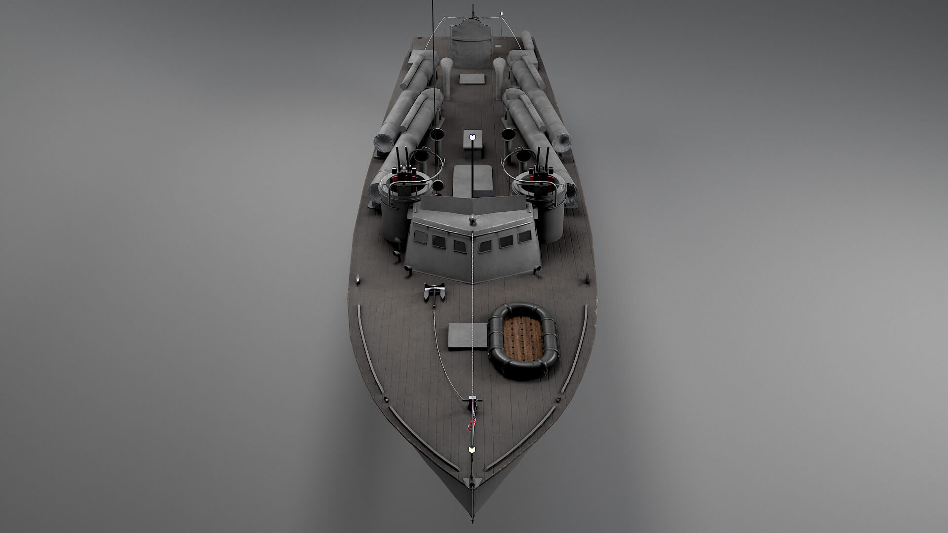 Higgins PT-71 Patrol Torpedo 3D Model by m4rios