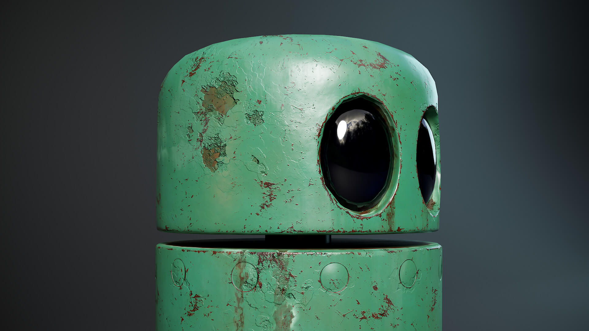 Robot Little Helper - 3D Model by m4rios