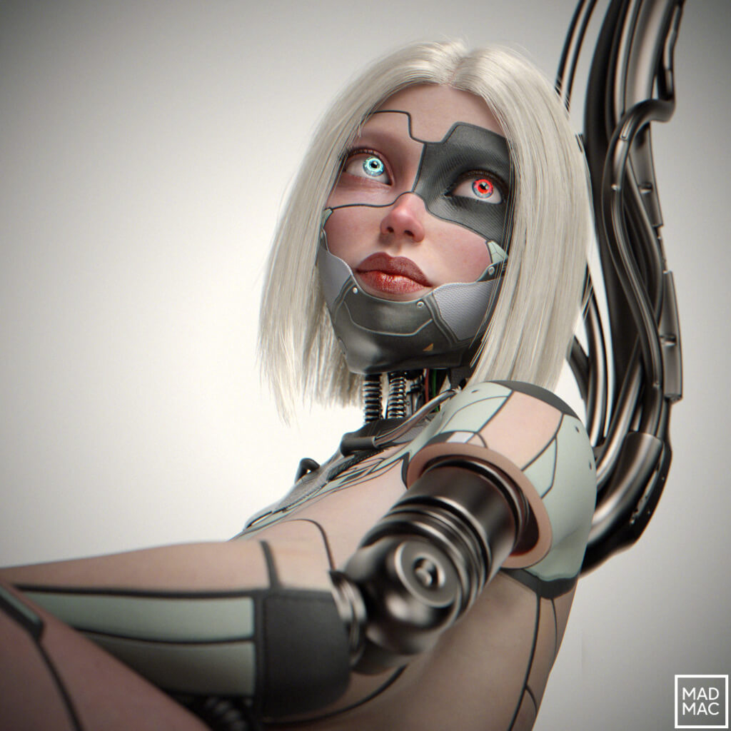 Access Denied 3D Render, Digital Art by Mad Mac