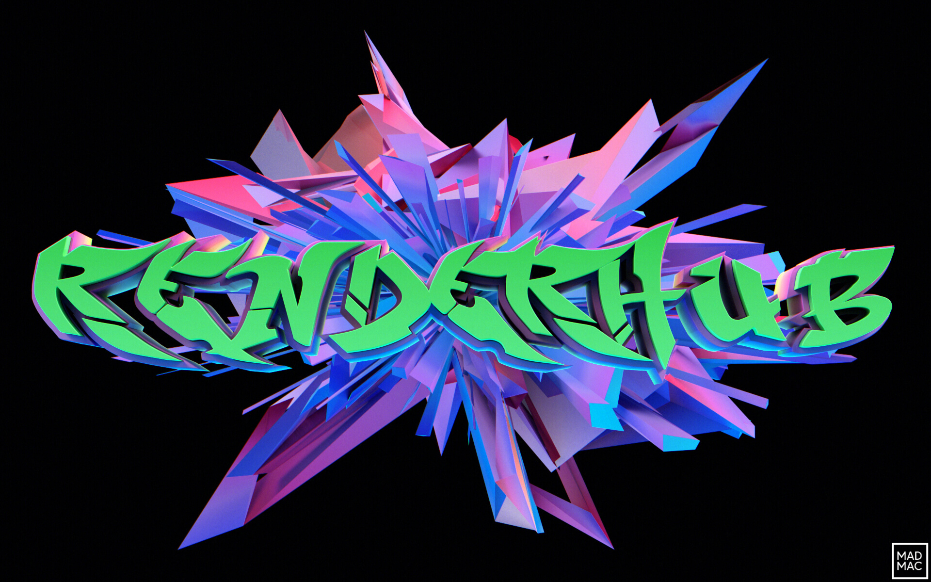 Devil's Work 3D Render, Digital Art by Mad Mac