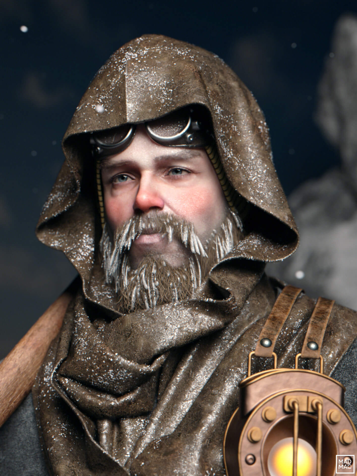 Frostpunk 3D Render, Digital Art by Mad Mac