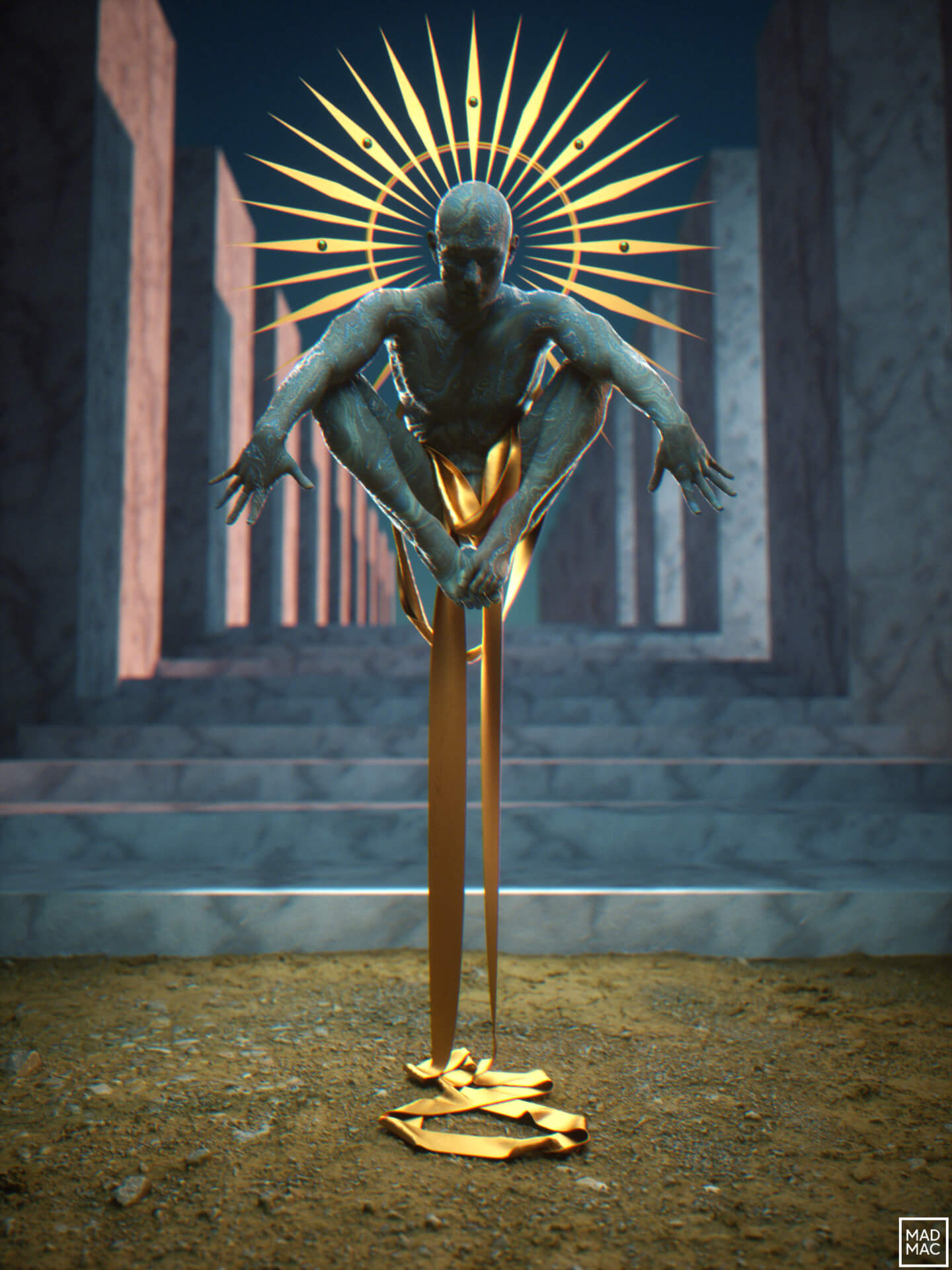 Guardian 3D Render, Digital Art by Mad Mac