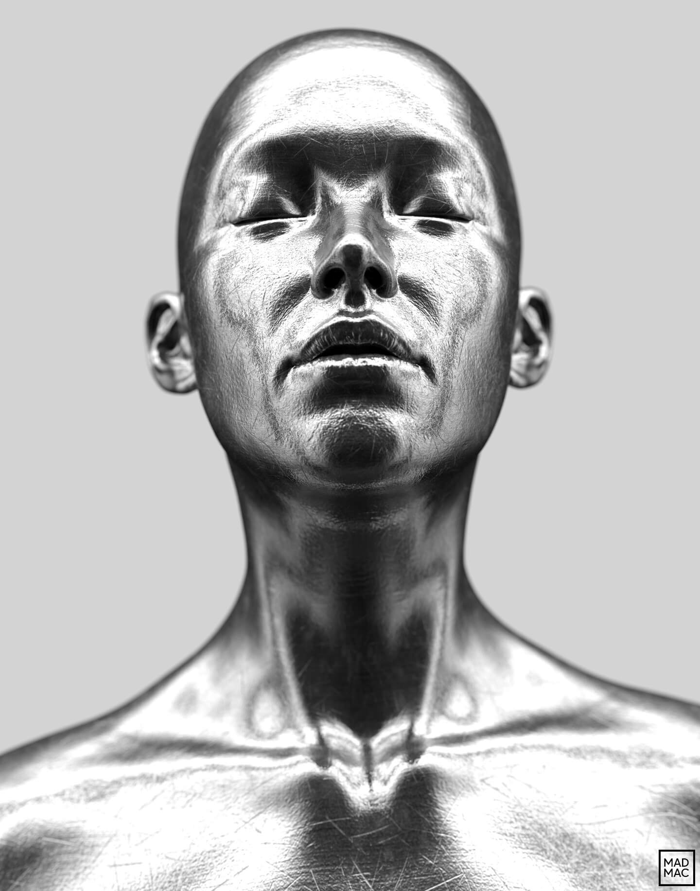 Metallica 3D Render, Digital Art by Mad Mac