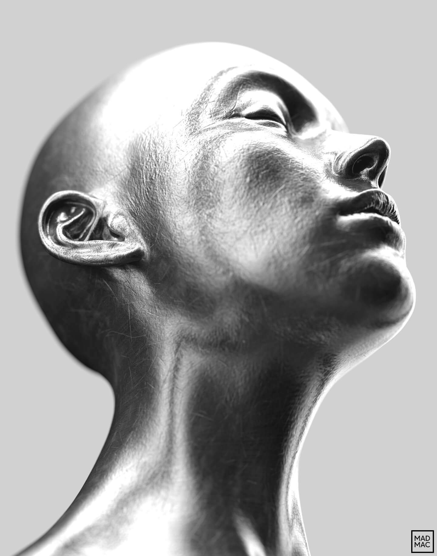 Metallica 3D Render, Digital Art by Mad Mac