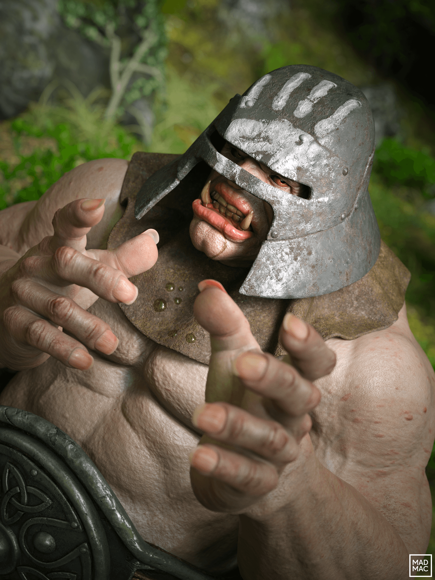 Ogre 3D Render, Digital Art by Mad Mac