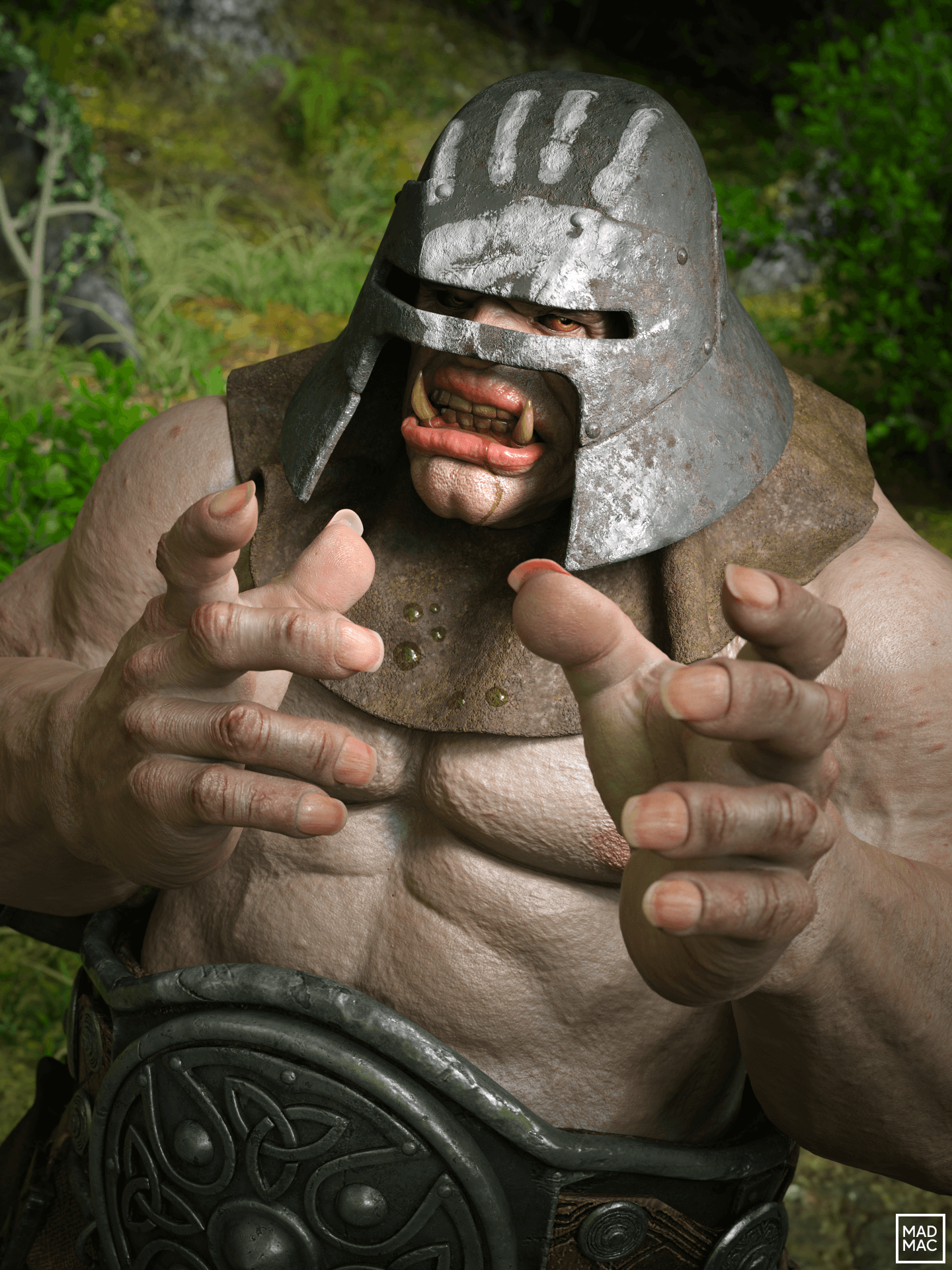 Ogre 3D Render, Digital Art by Mad Mac