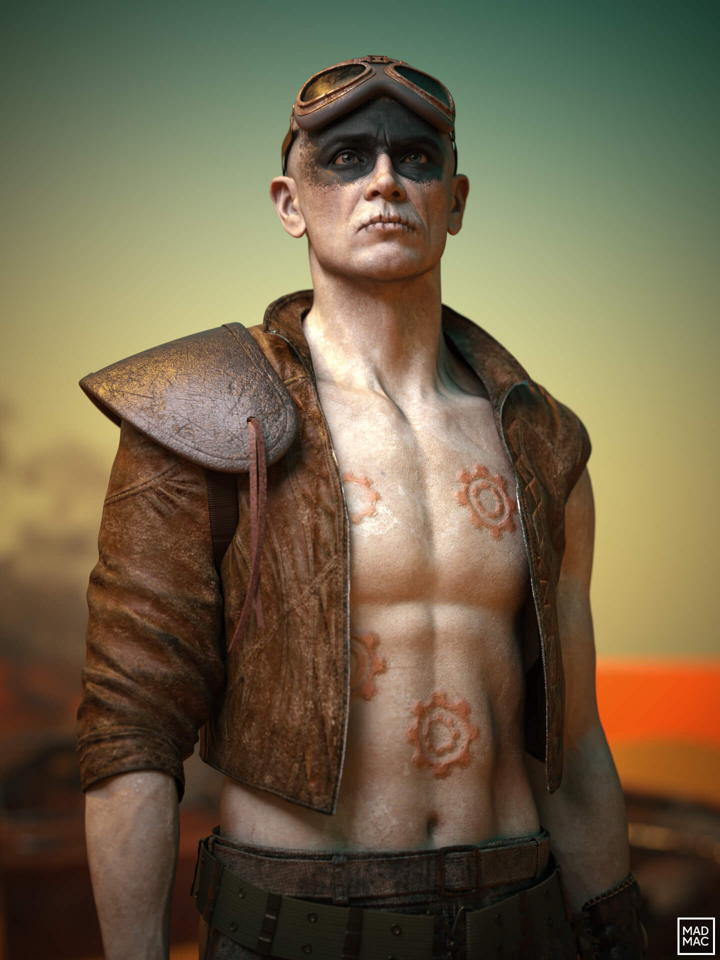 War Boy 3D Render | RenderHub Gallery