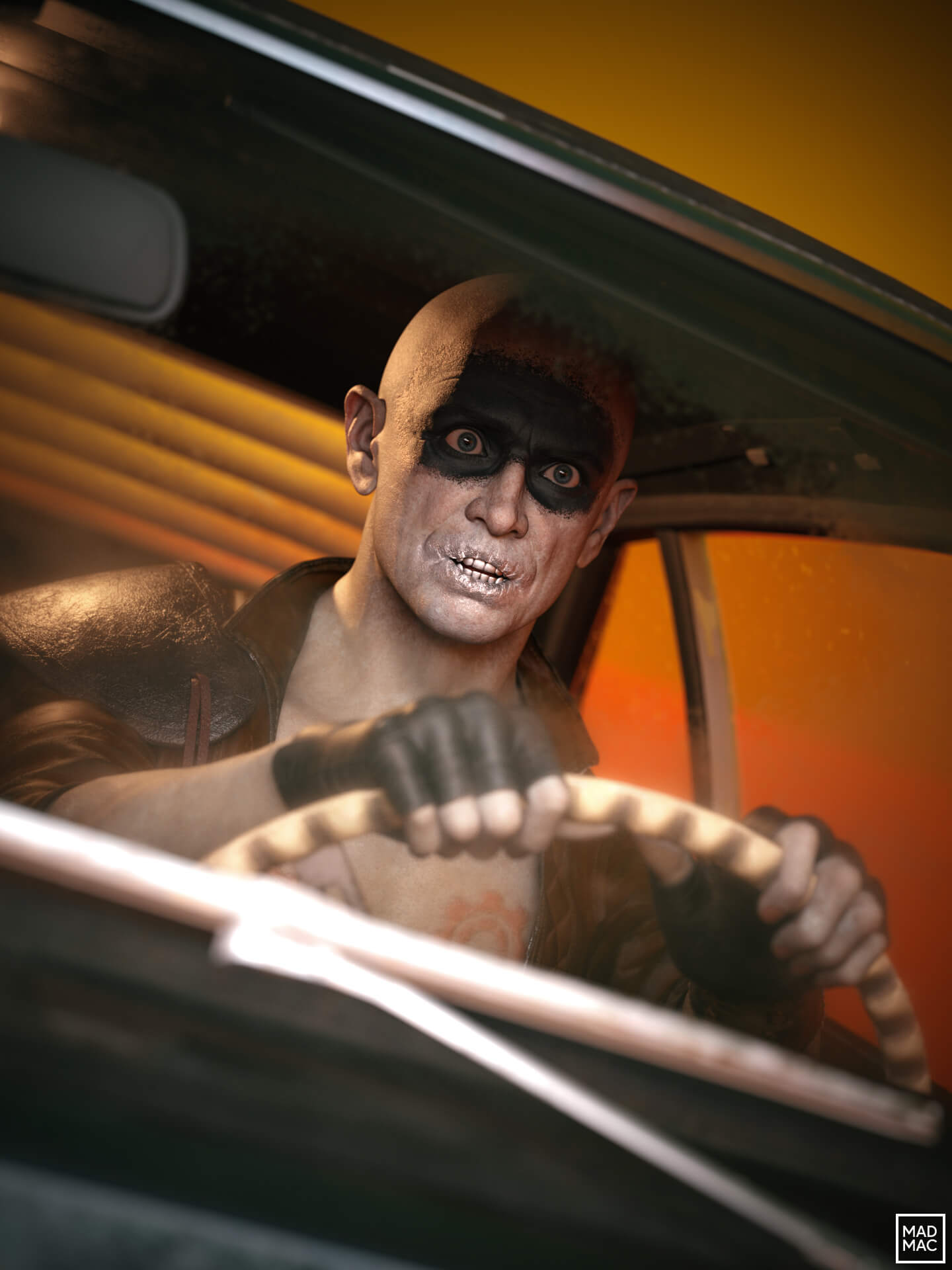 Witness me 3D Render, Digital Art by Mad Mac