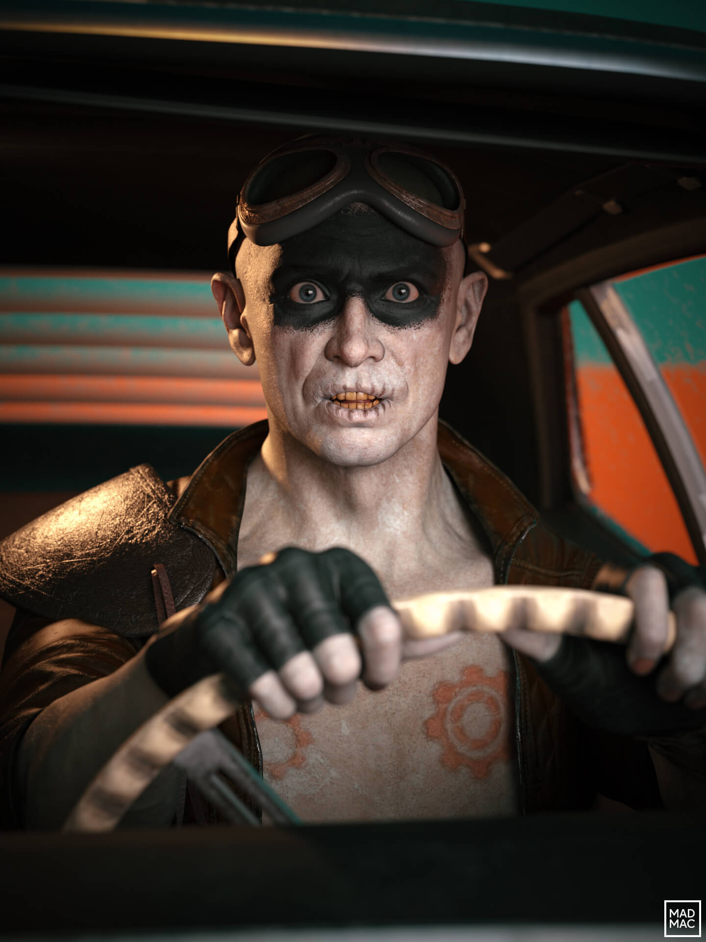 Witness me 3D Render, Digital Art by Mad Mac