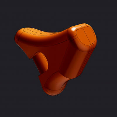 3D Printable Devil Hood for Fixie Bike by madakar25