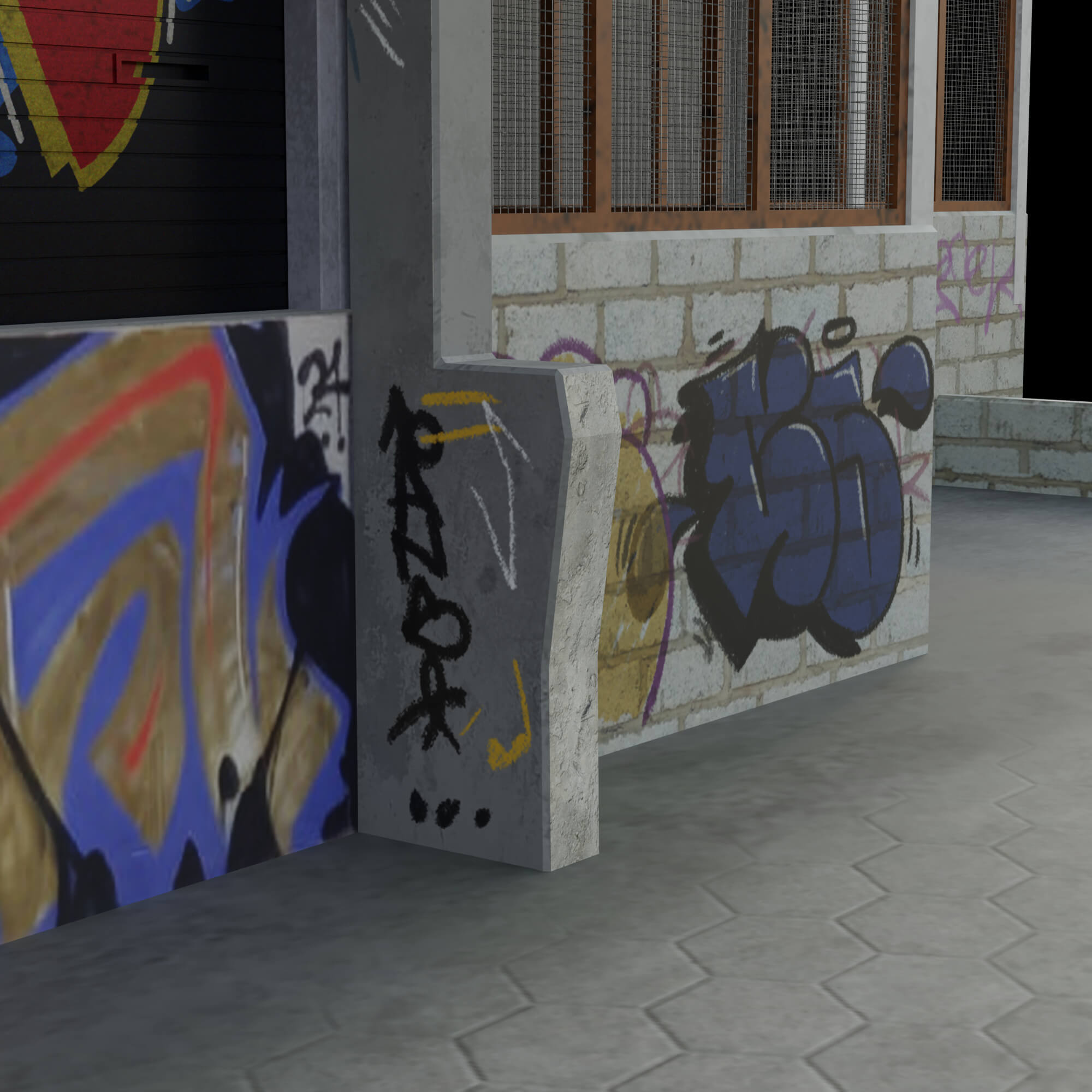 Burjo Restaurant Building - 3D Model by madakar25