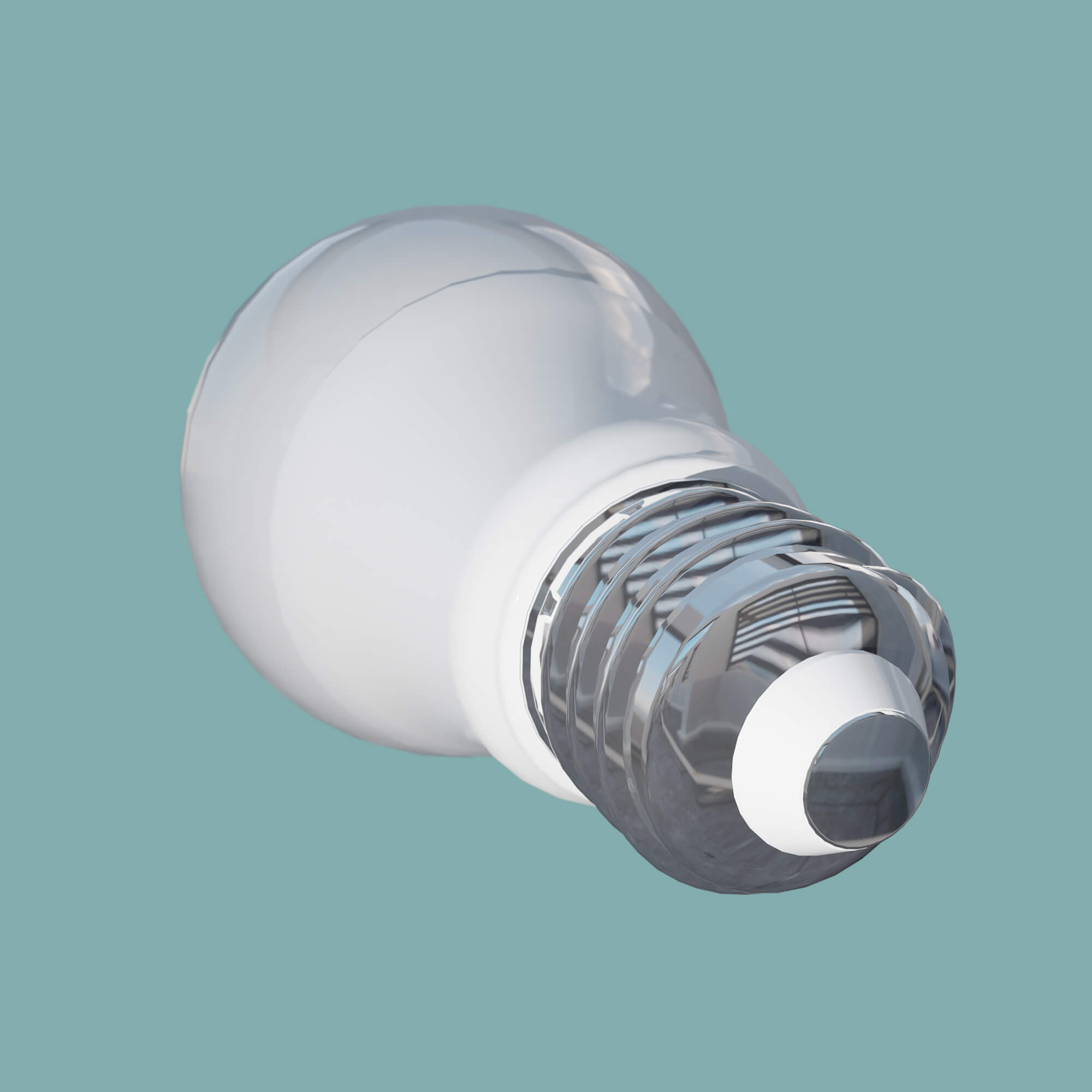 LED Light Bulb - Free 3D Model by madakar25