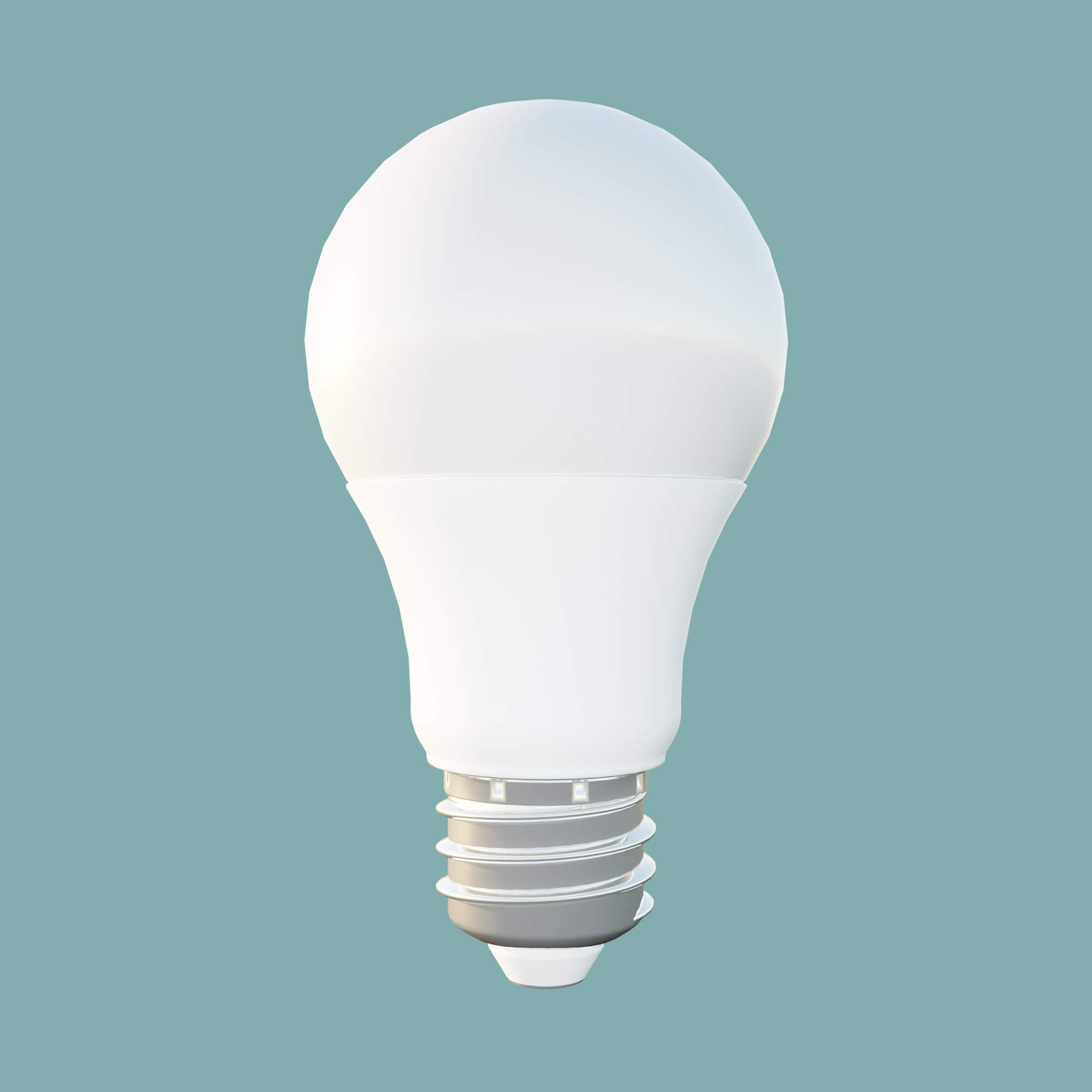 LED Light Bulb - Free 3D Model by madakar25