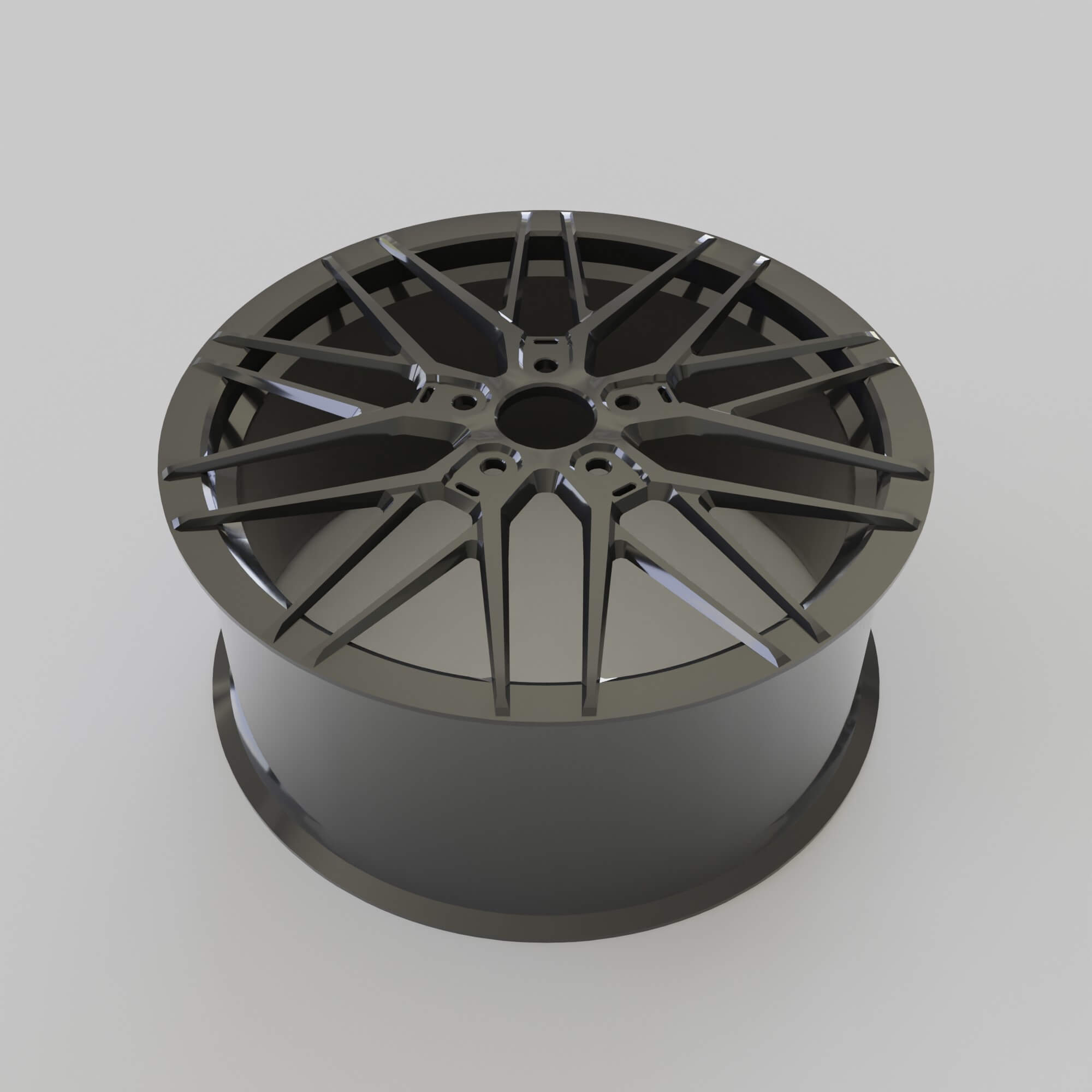 Racing Rims Car 2.0 - 3D Model by madakar25
