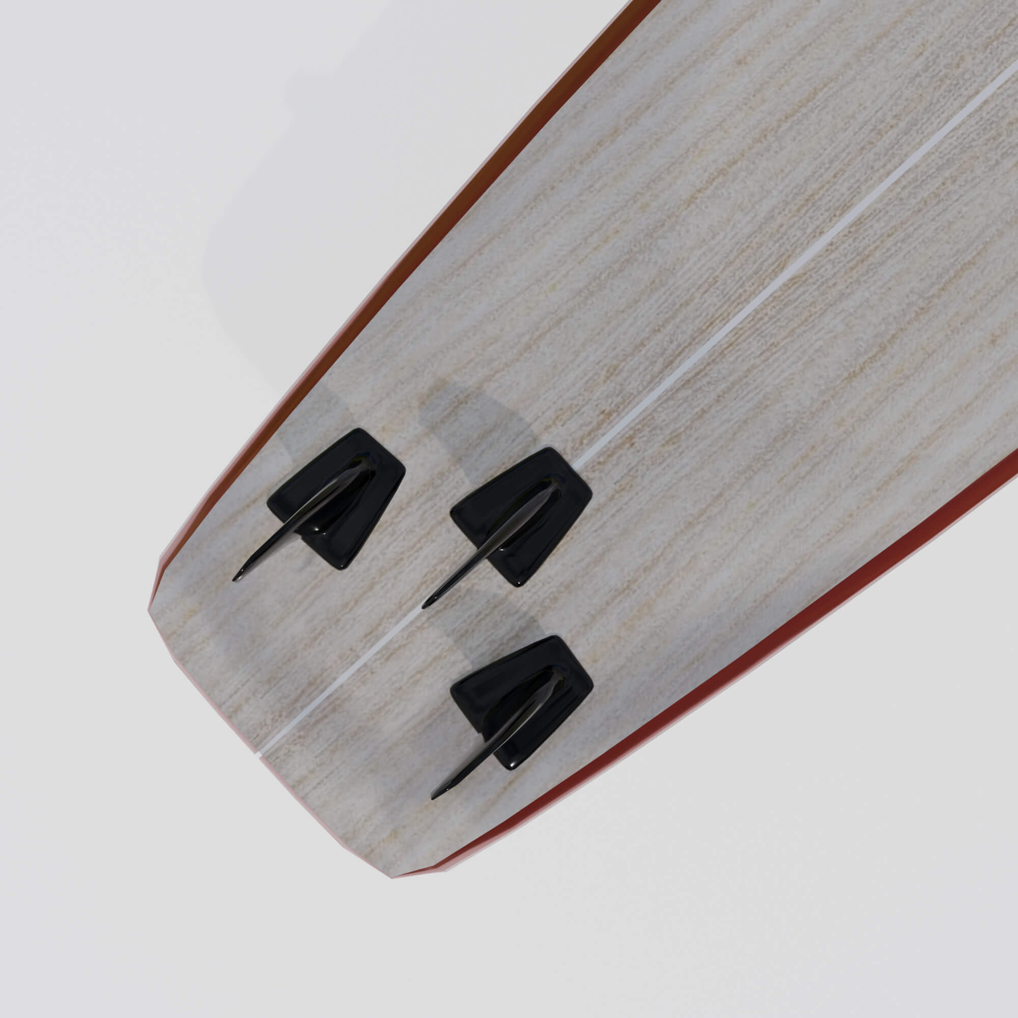 Surfboard medium poly - 3D Model by madakar25