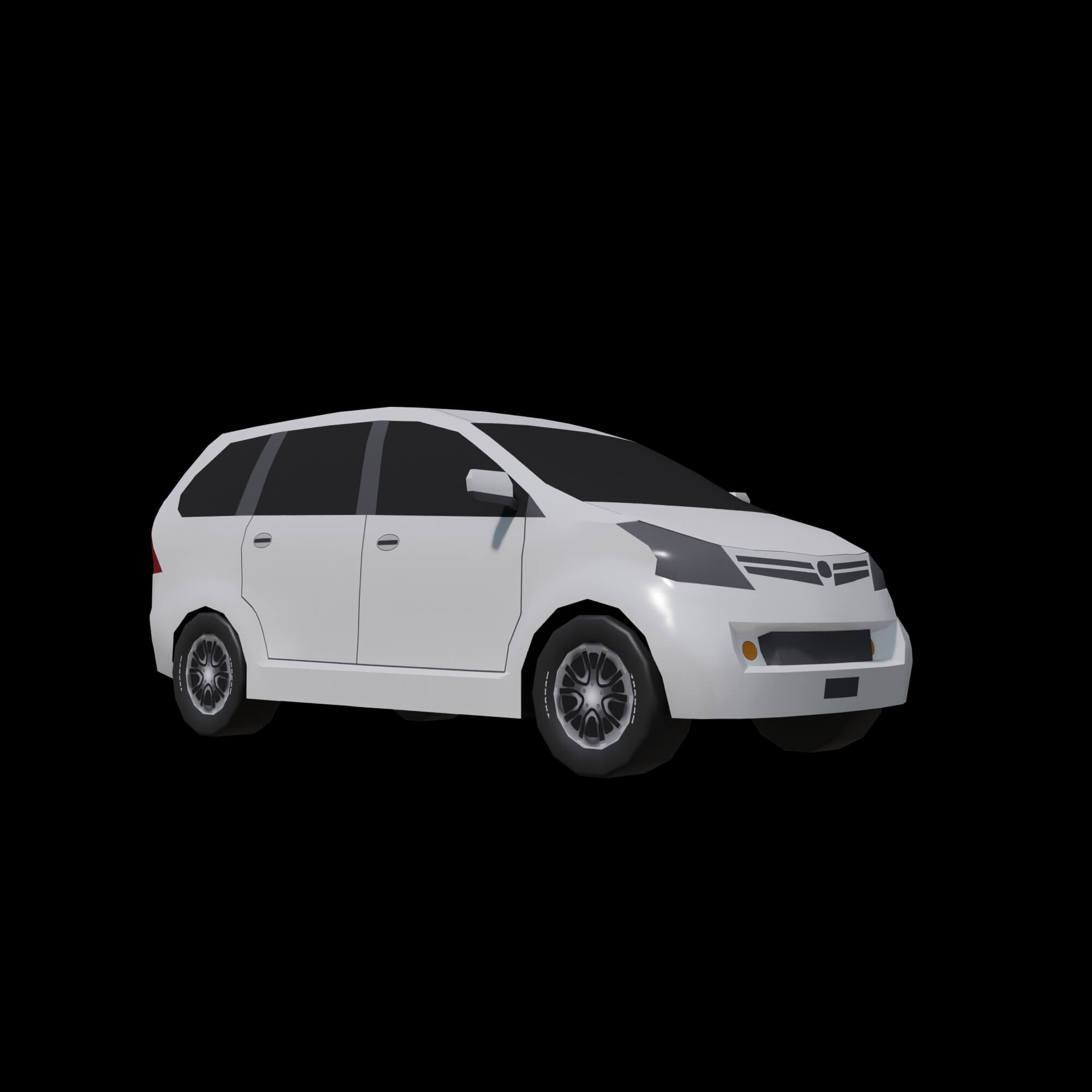 Toyota Avanza 2012 - 3D Model by madakar25