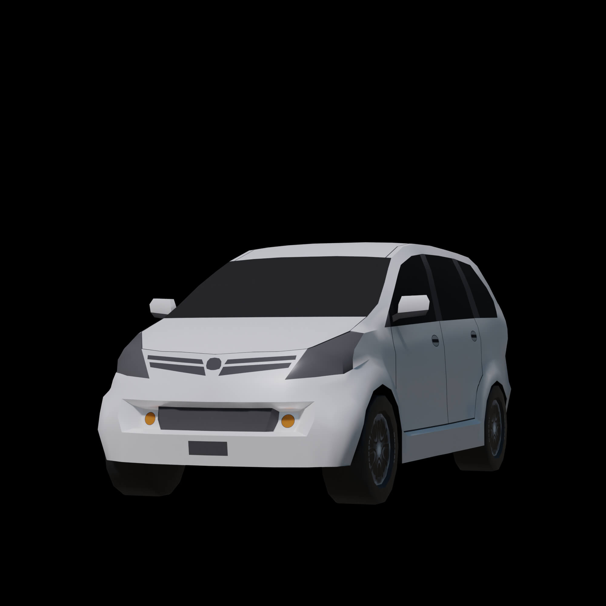 Toyota Avanza 2012 - 3D Model by madakar25