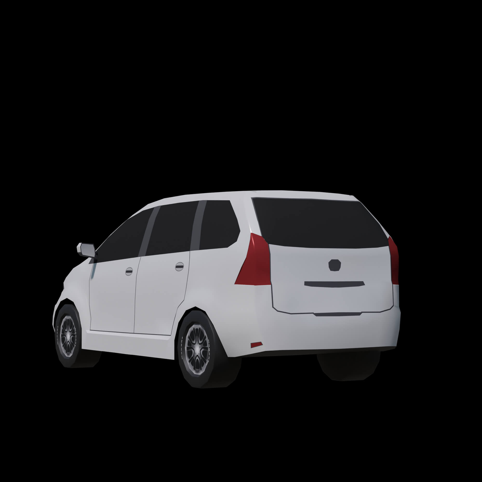 Toyota Avanza 2012 - 3D Model by madakar25