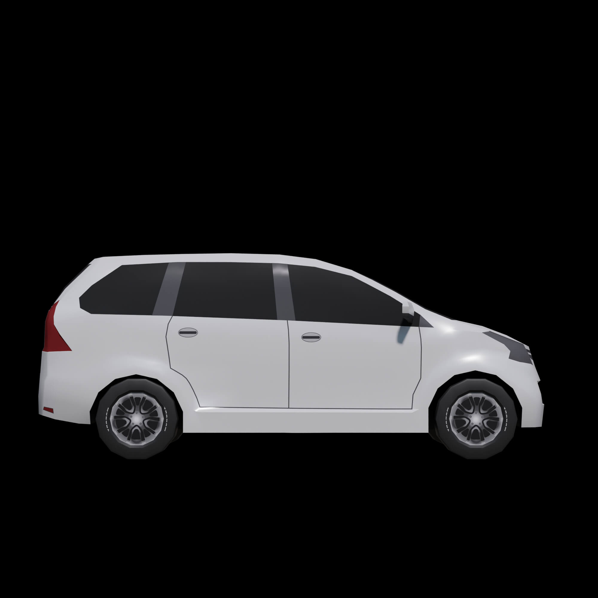 Toyota Avanza 2012 - 3D Model by madakar25