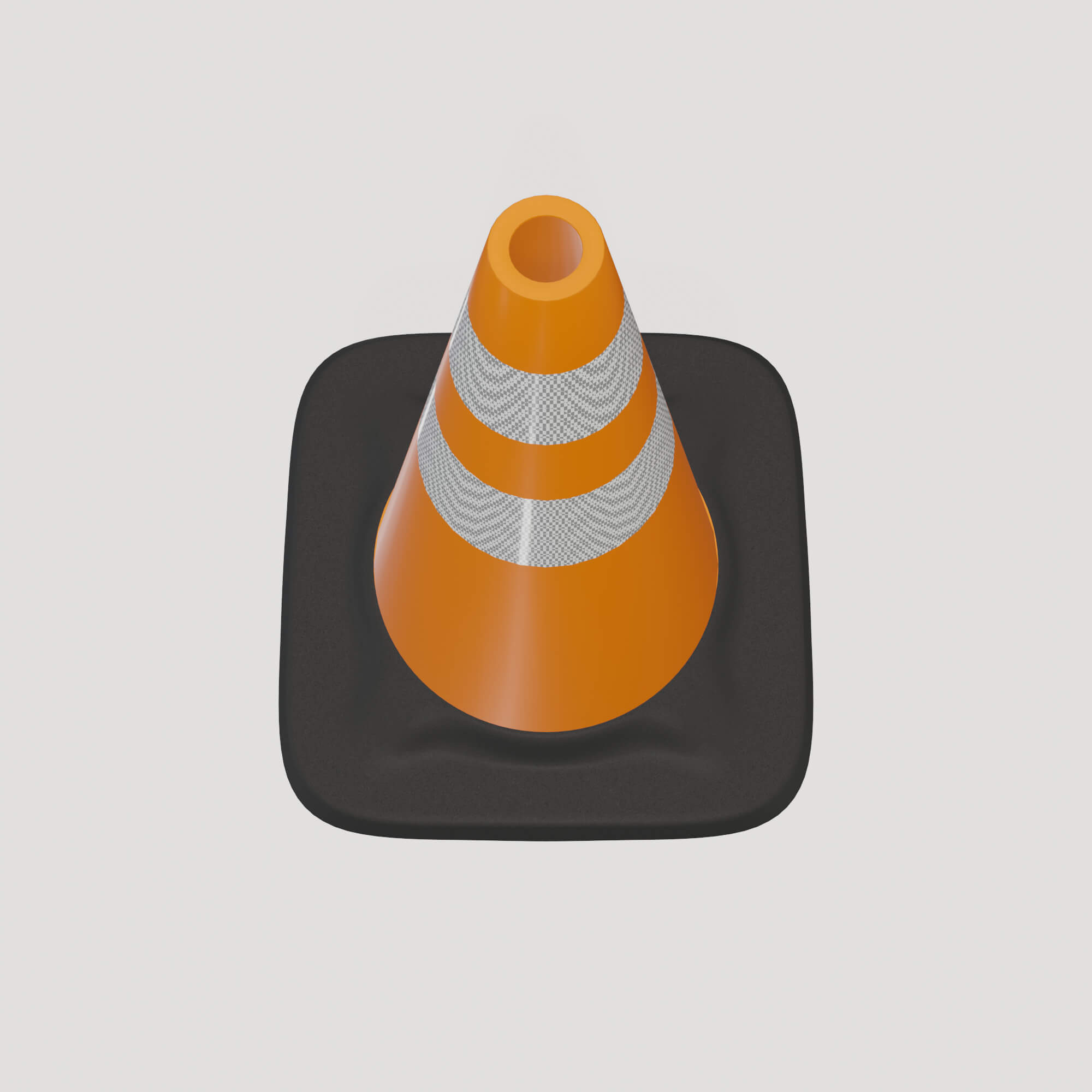 Traffic Cone - 3D Model by madakar25