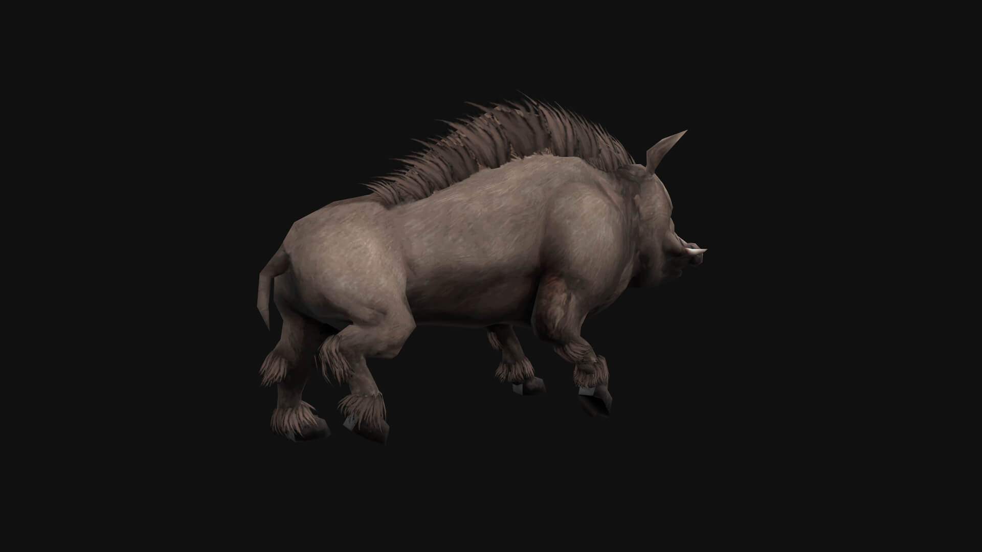Animated Boar - 3D Model by MadeCG