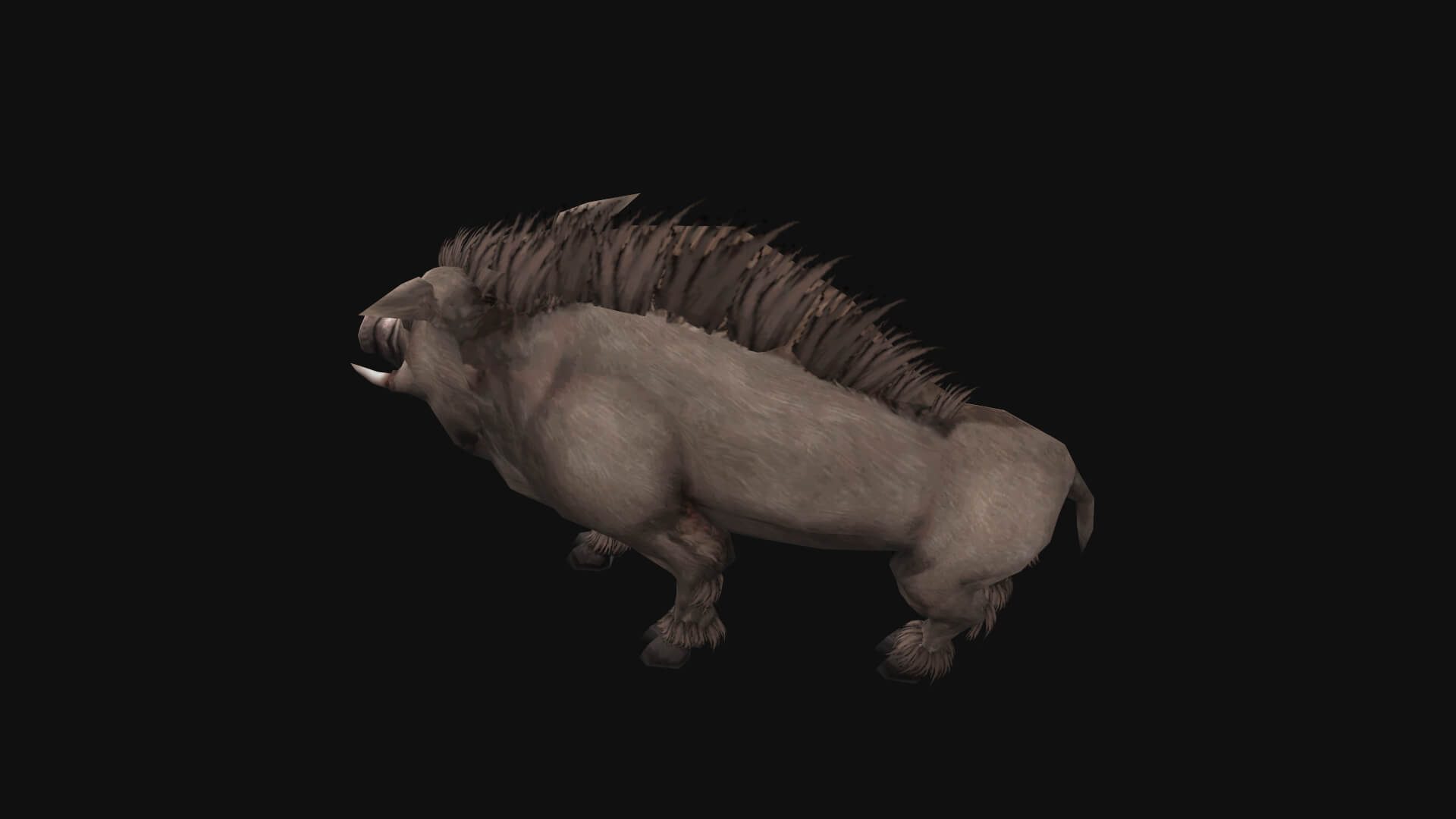 Animated Boar - 3D Model by MadeCG