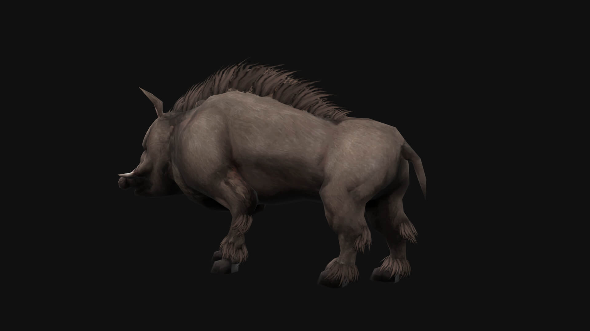 Animated Boar - 3D Model by MadeCG