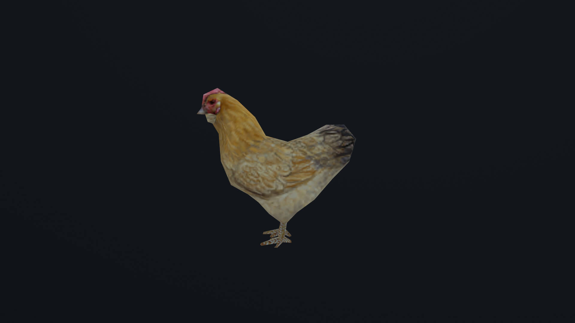 Animated Chicken - 3D Model by MadeCG