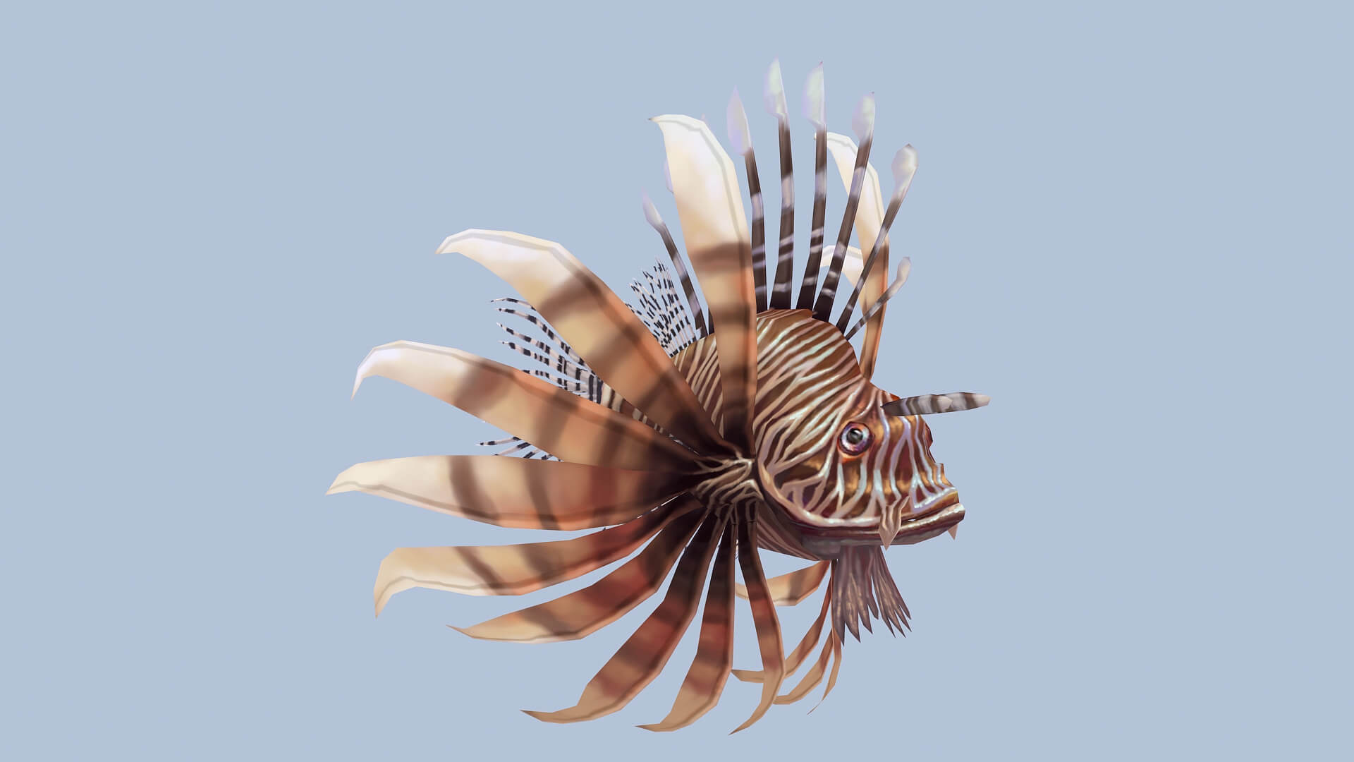 Lionfish - 3D Model by MadeCG