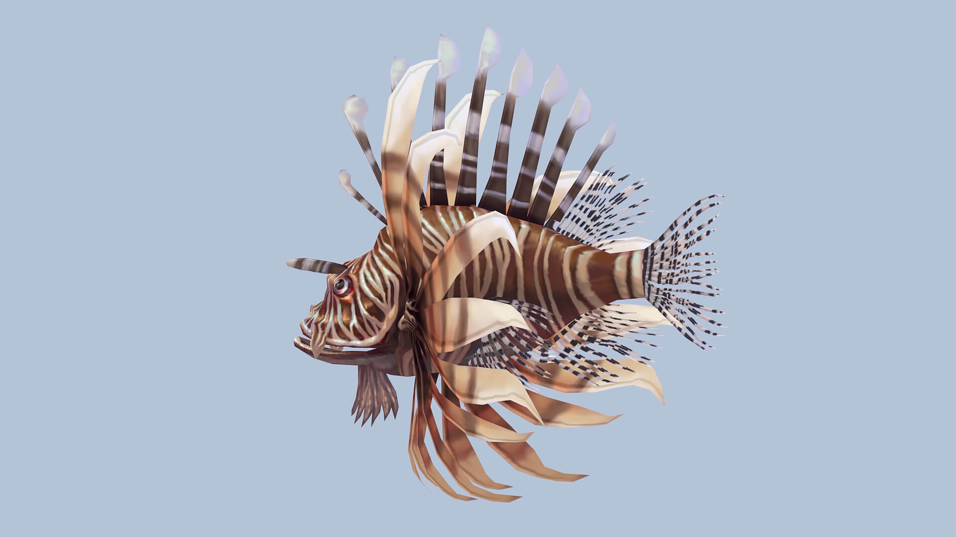 Lionfish - 3D Model by MadeCG