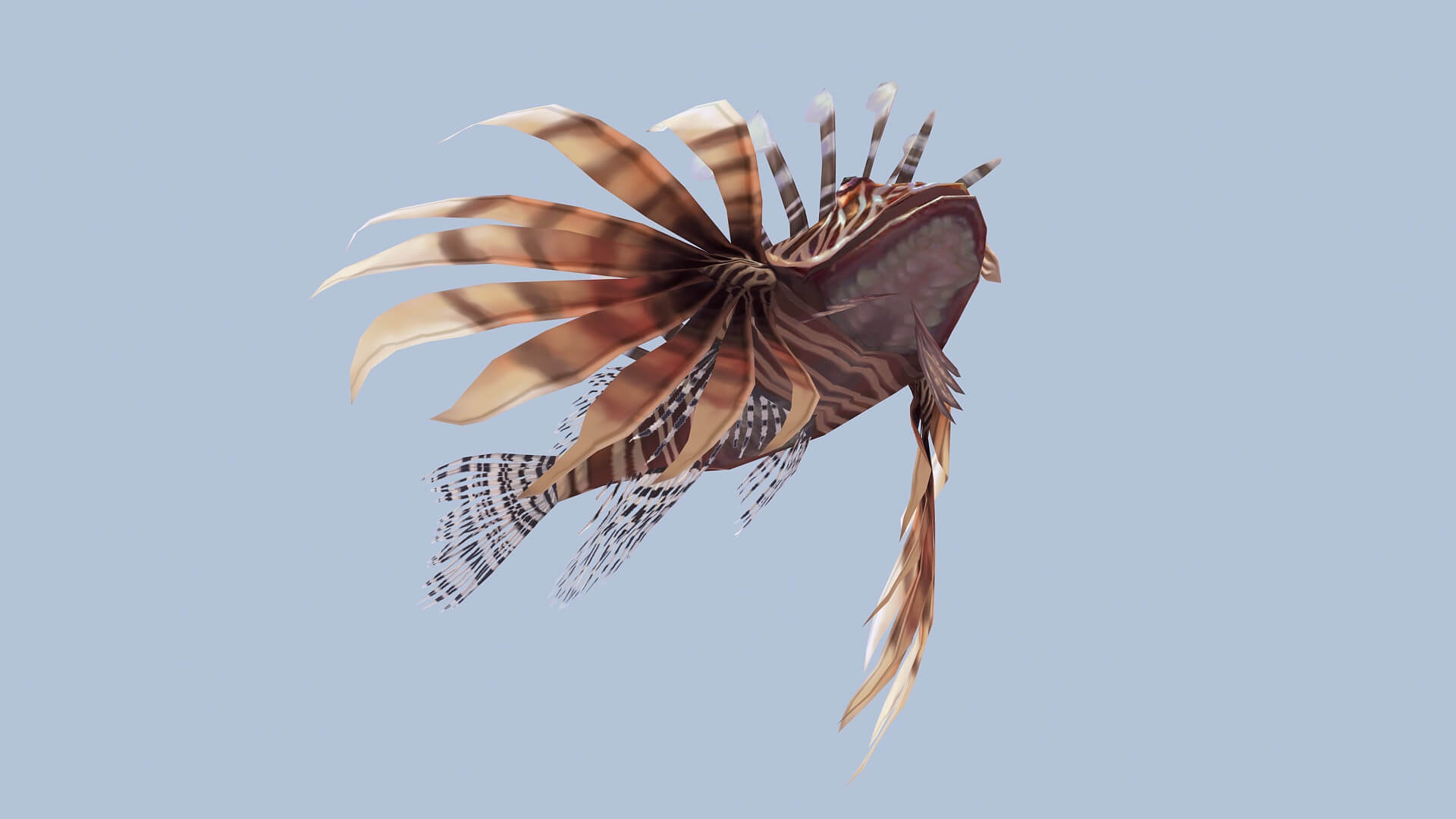 Lionfish - 3D Model by MadeCG