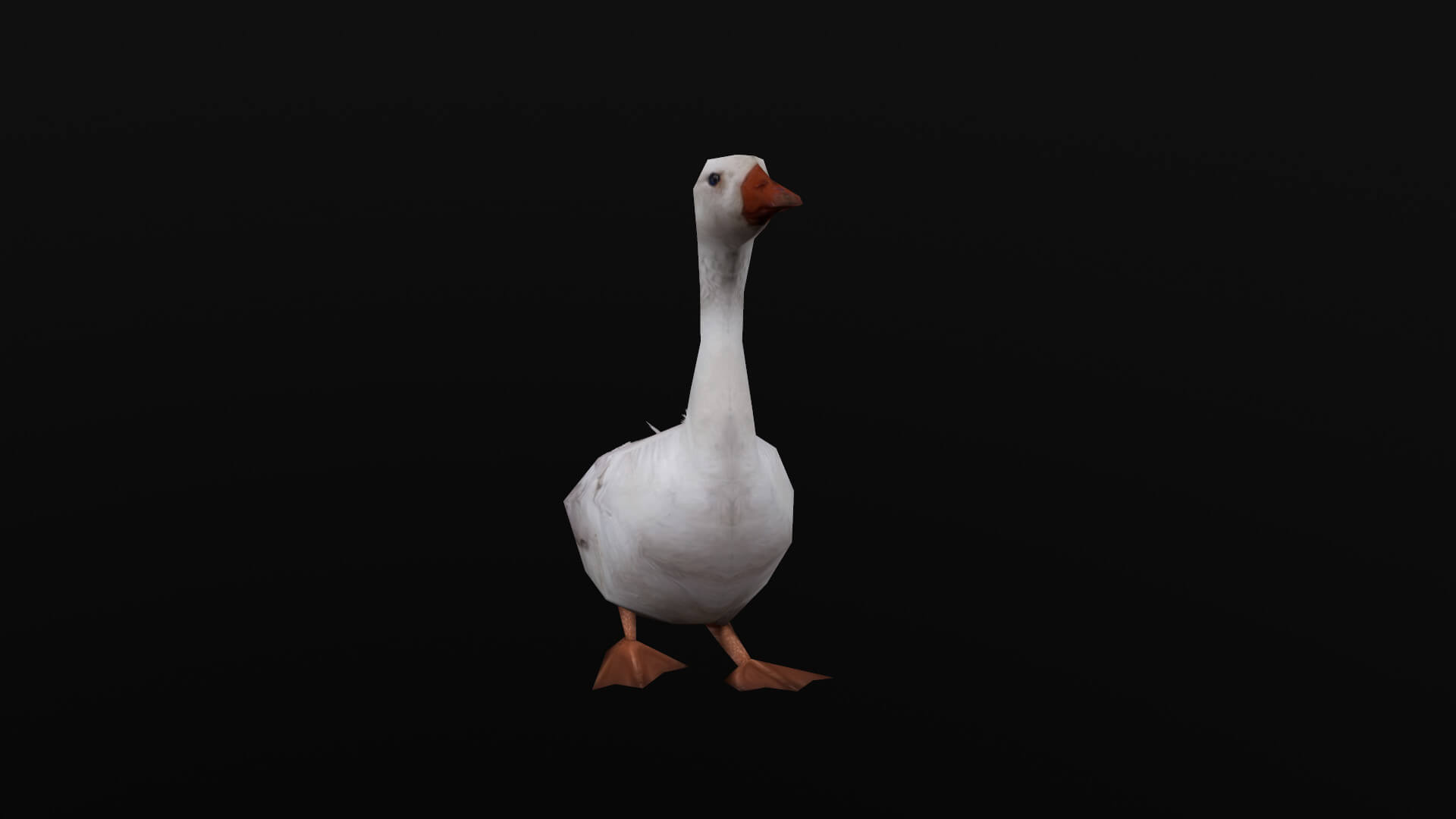 Animated Duck - 3D Model by MadeCG