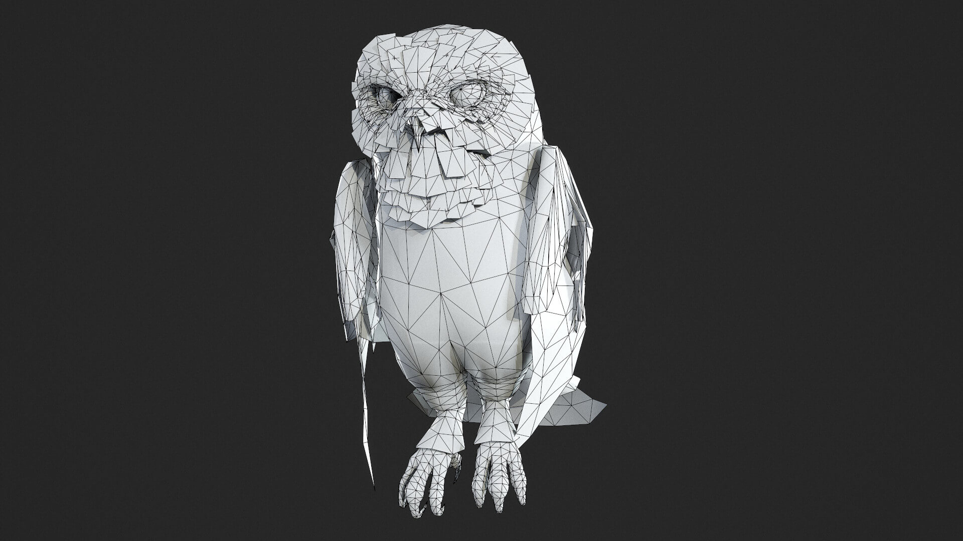 Owl - 3D Model by MadeCG
