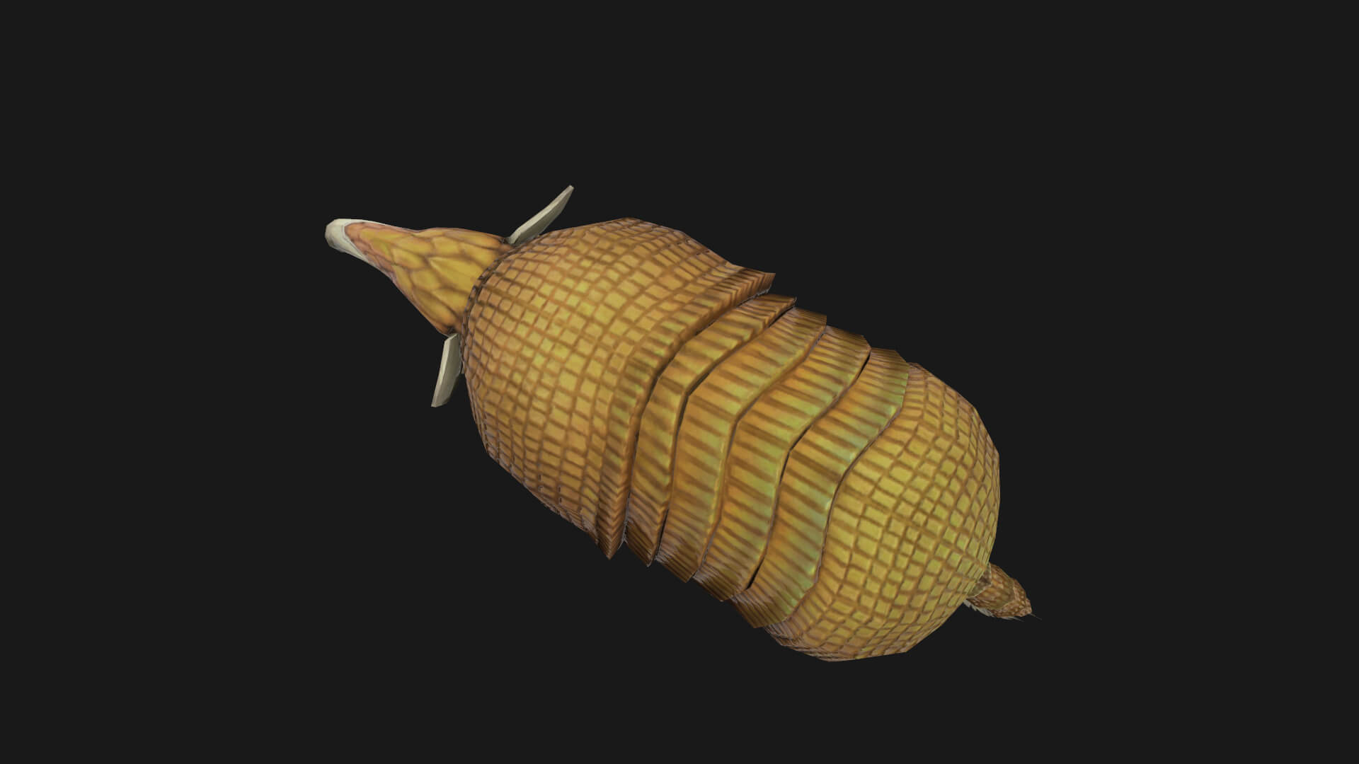 Animated Armadillo - 3D Model by MadeCG