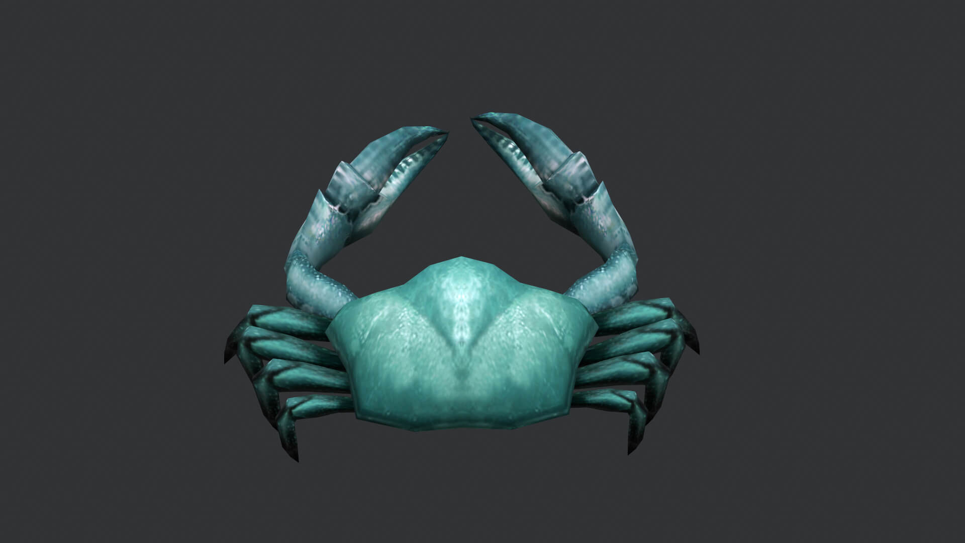 Low Poly Aniamted Crab - 3D Model by MadeCG